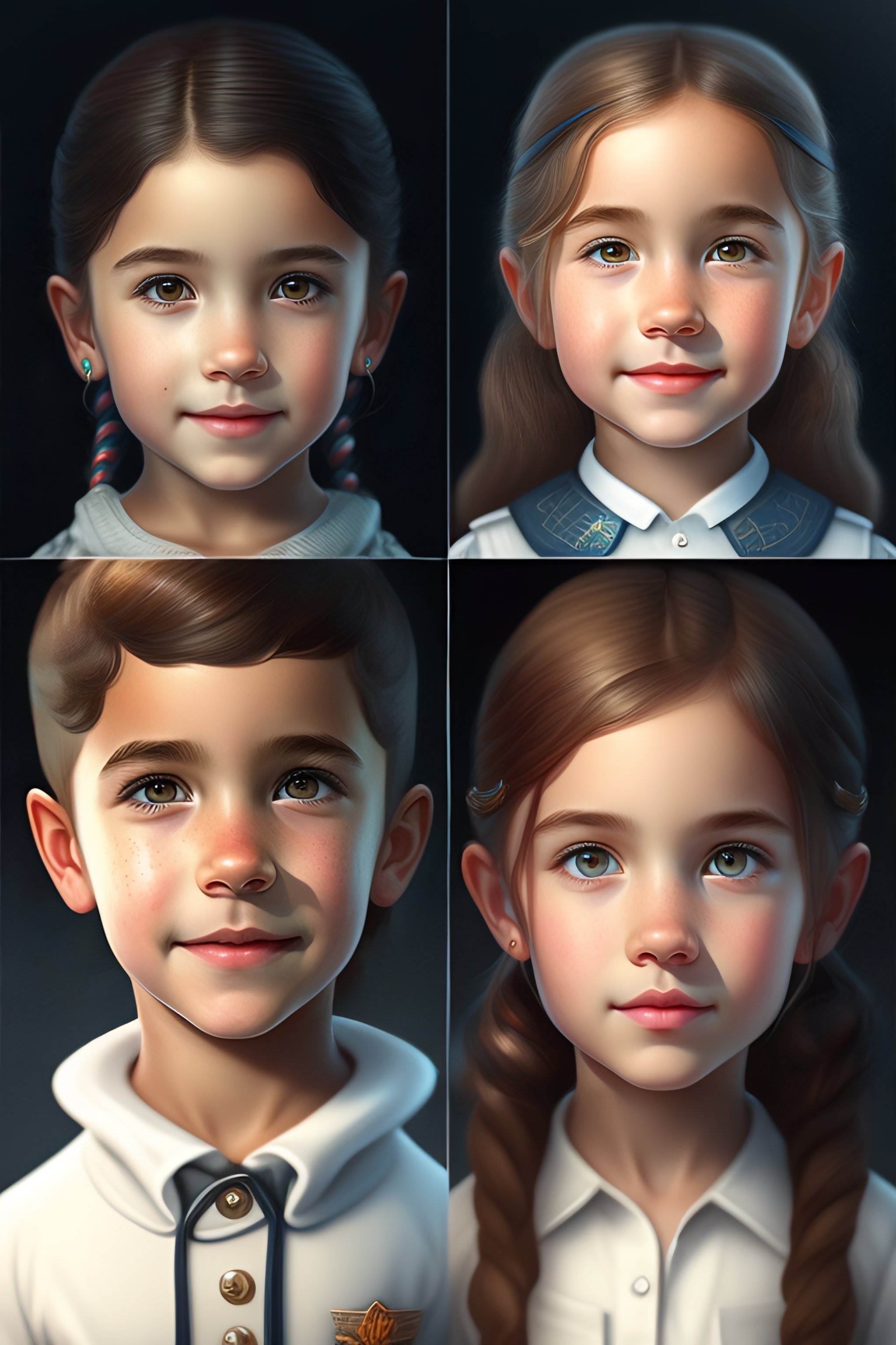 Lexica - Beautiful adorable siblings Jack and Jill, youthful attractive ...