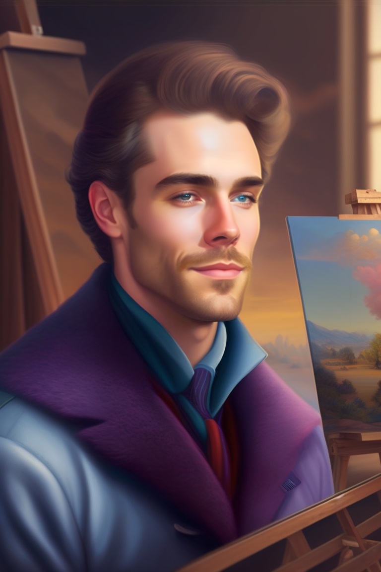 Lexica - Images of Sam painting): Sam had a dream - a dream that seemed ...