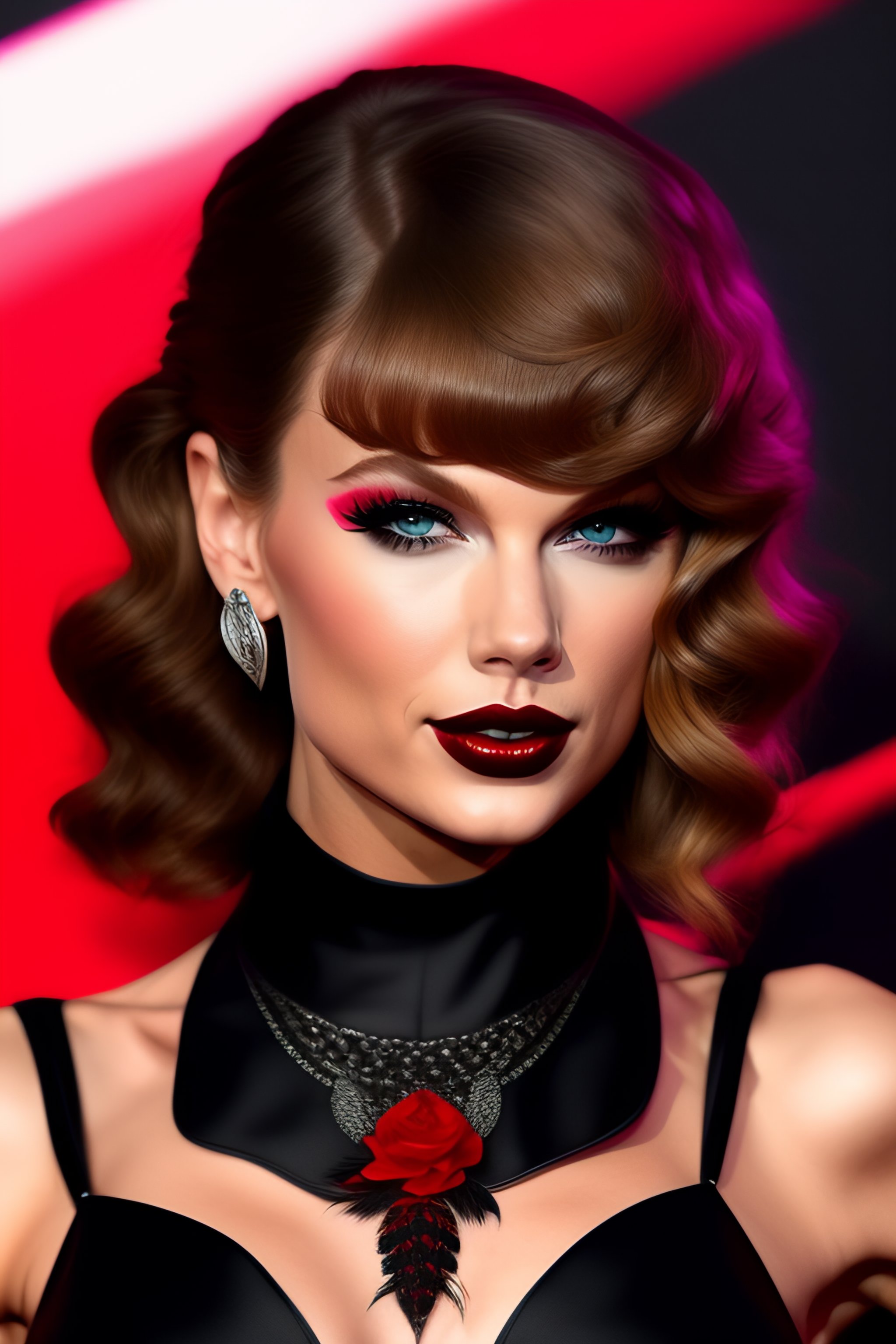Lexica - Taylor swift as an online game character is depicted as more ...