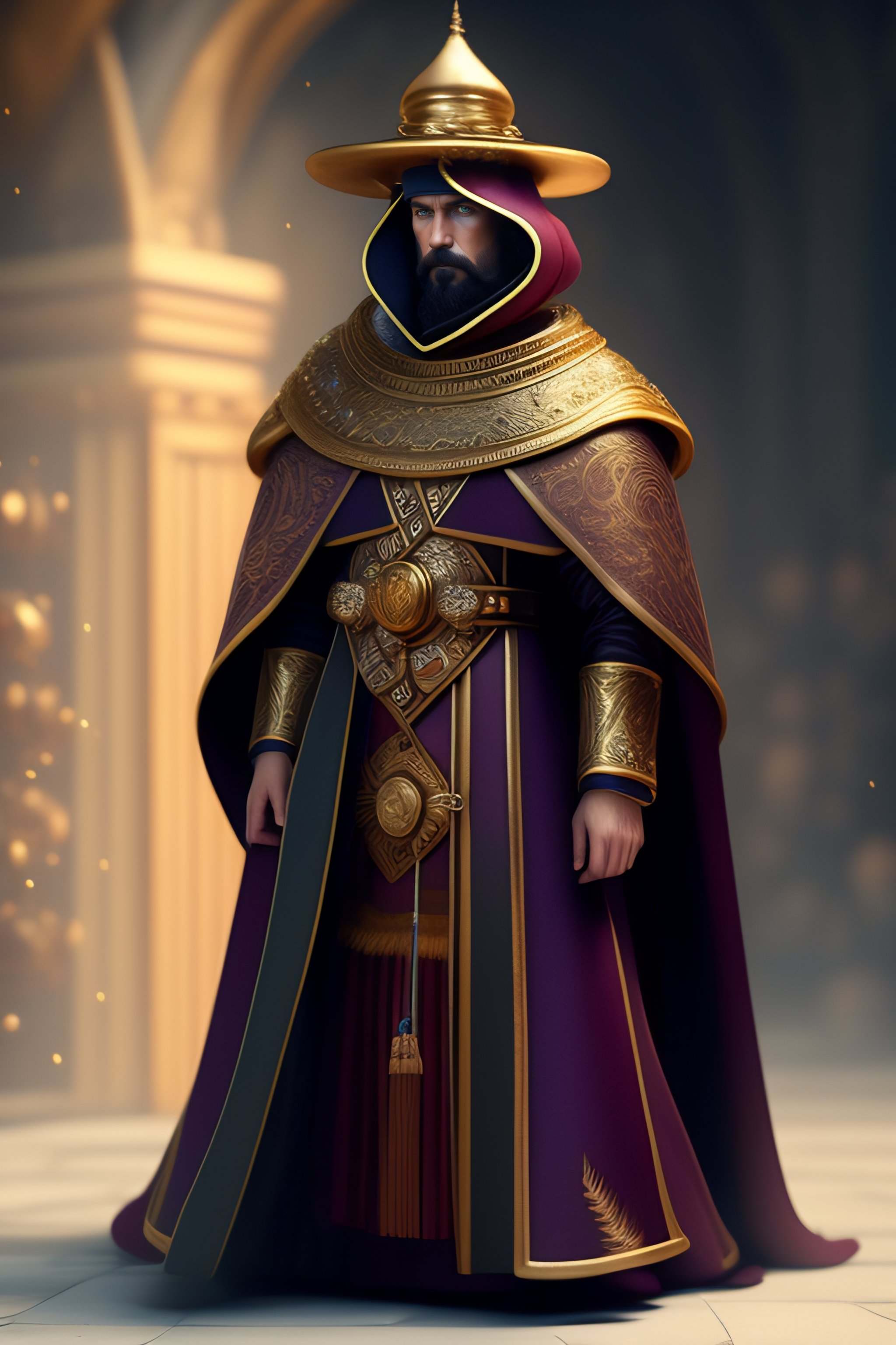 Lexica - Automaton with wizard robes