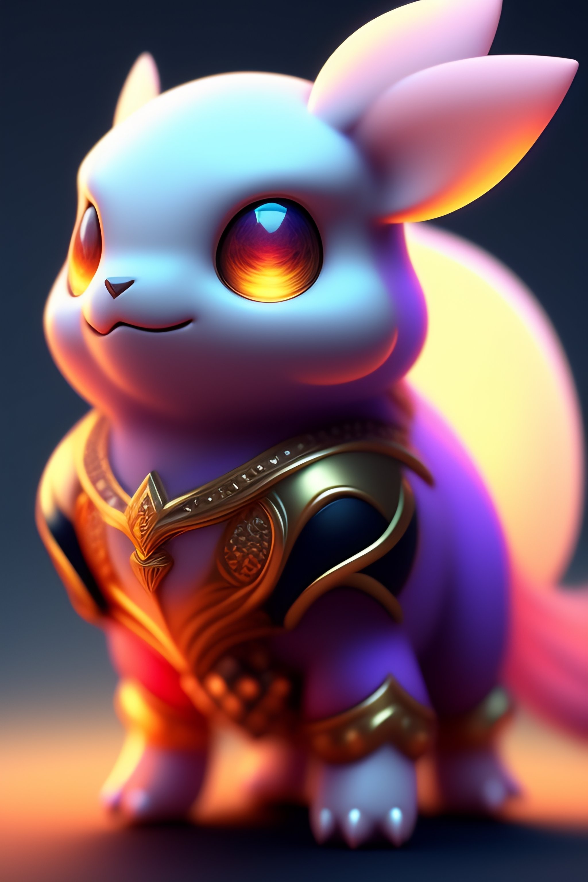 Lexica - A cute ghost type pokemon:: by beeple and James Gilleard and ...
