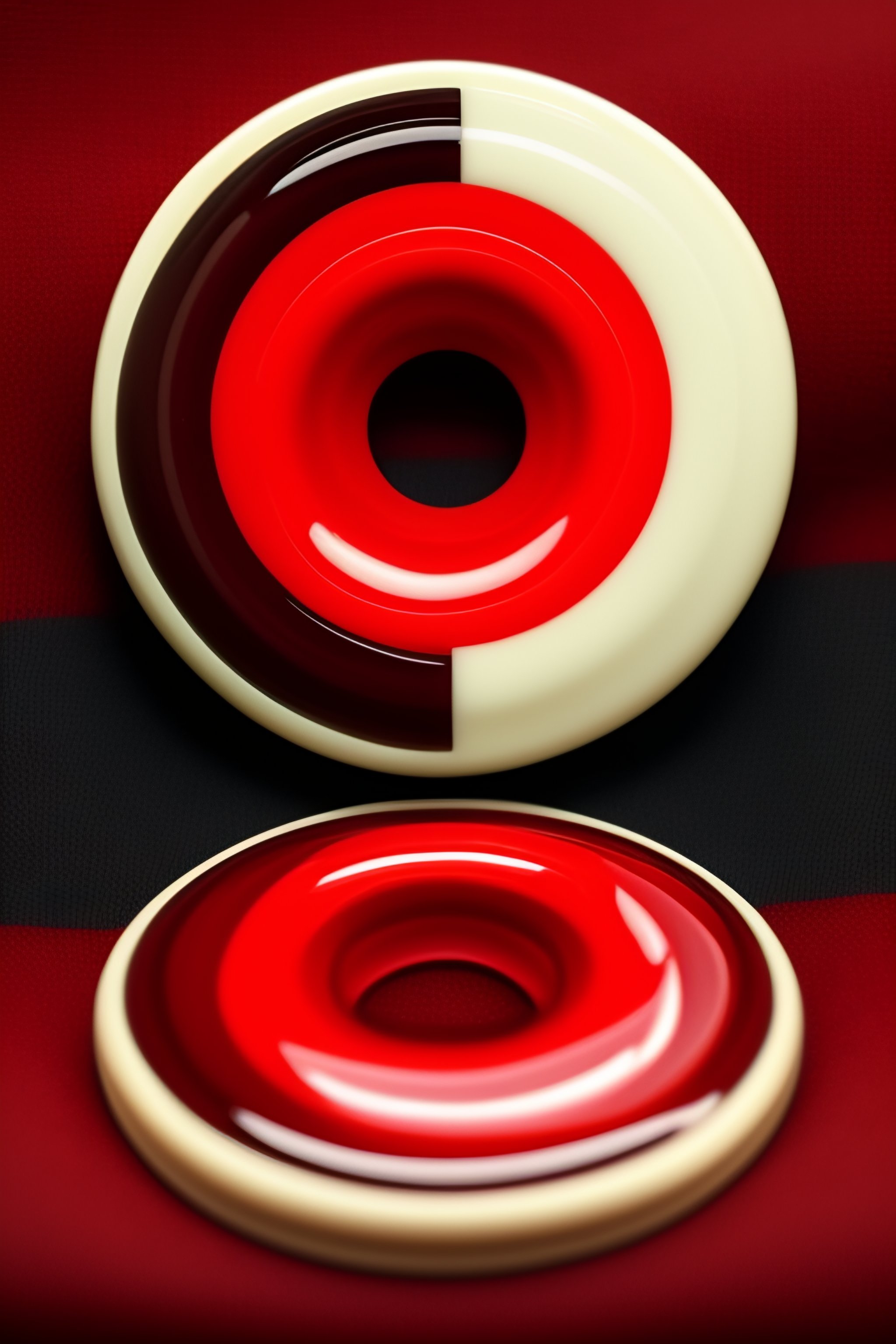 Lexica - A traditional red and white magnet