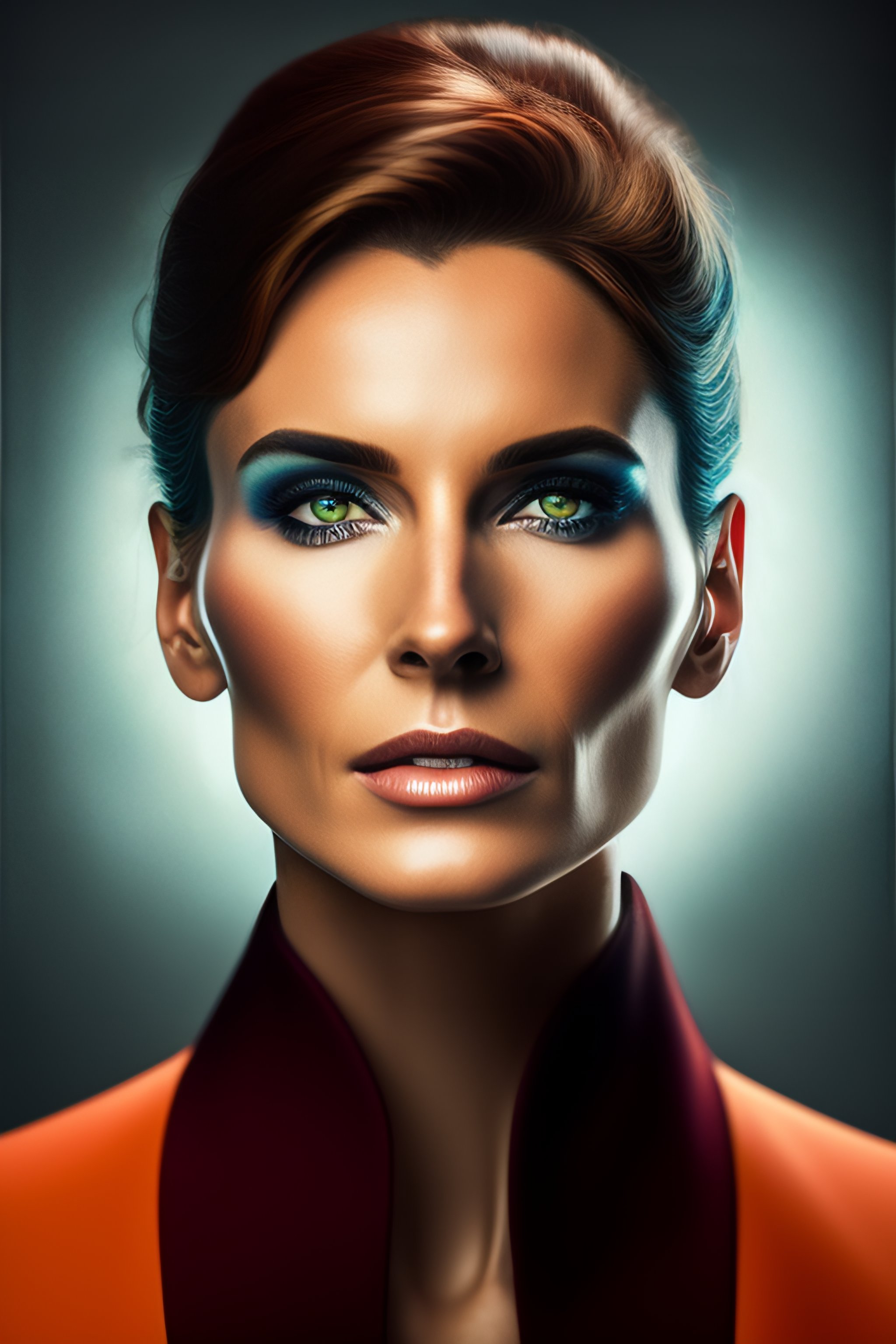 Lexica - Female friendly monster, portrait, facial asymmetry ...