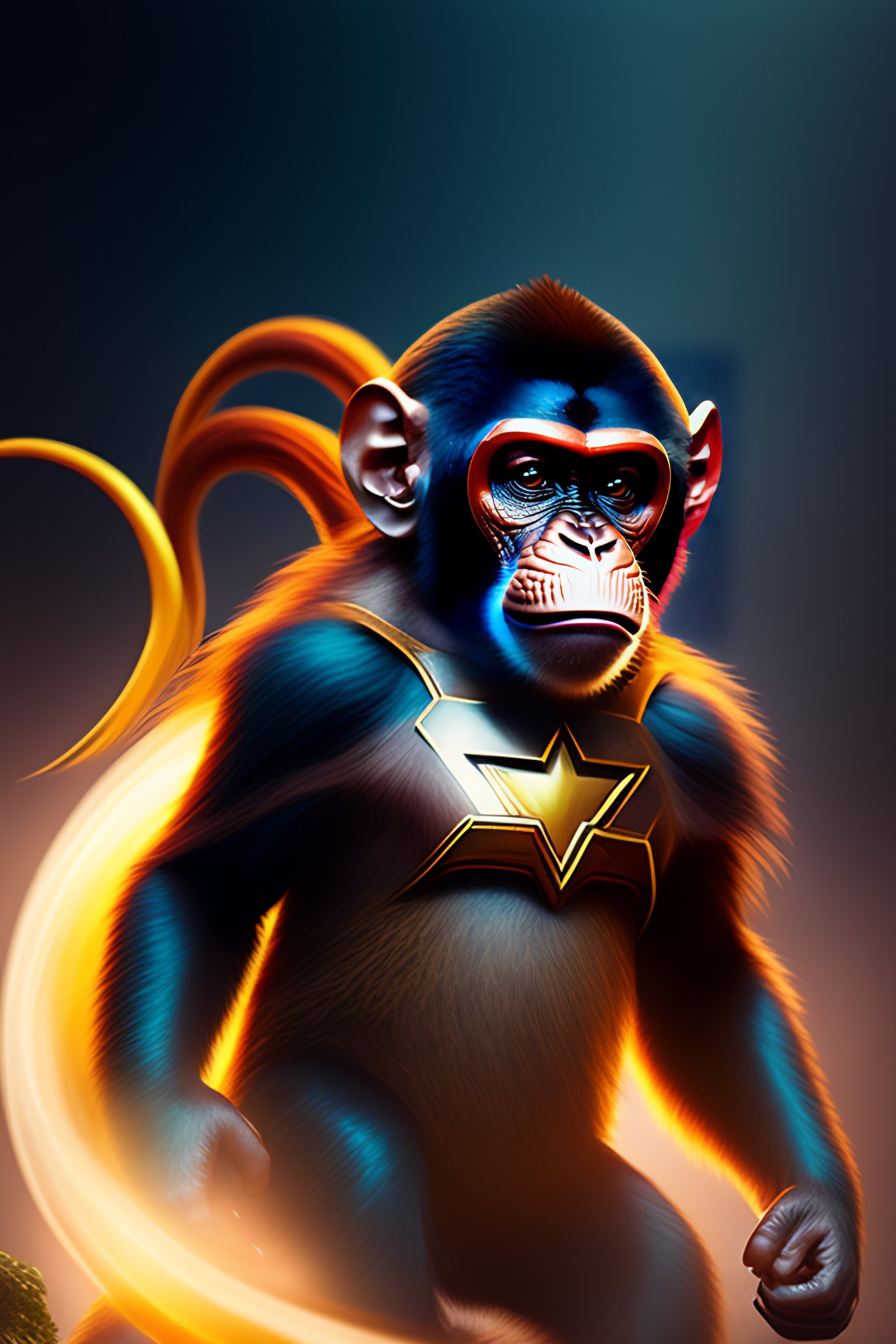 Lexica - Monkey super hero