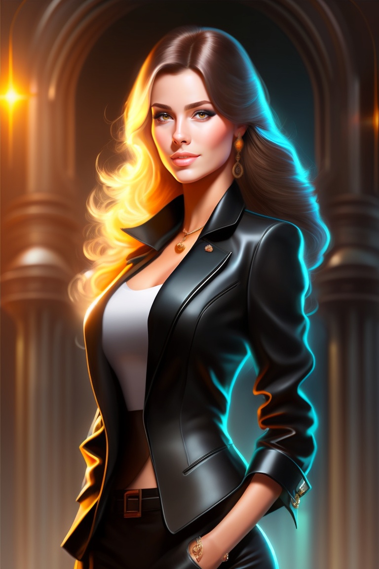Lexica - Highly detailed of Beautiful female in black spy suit , full ...