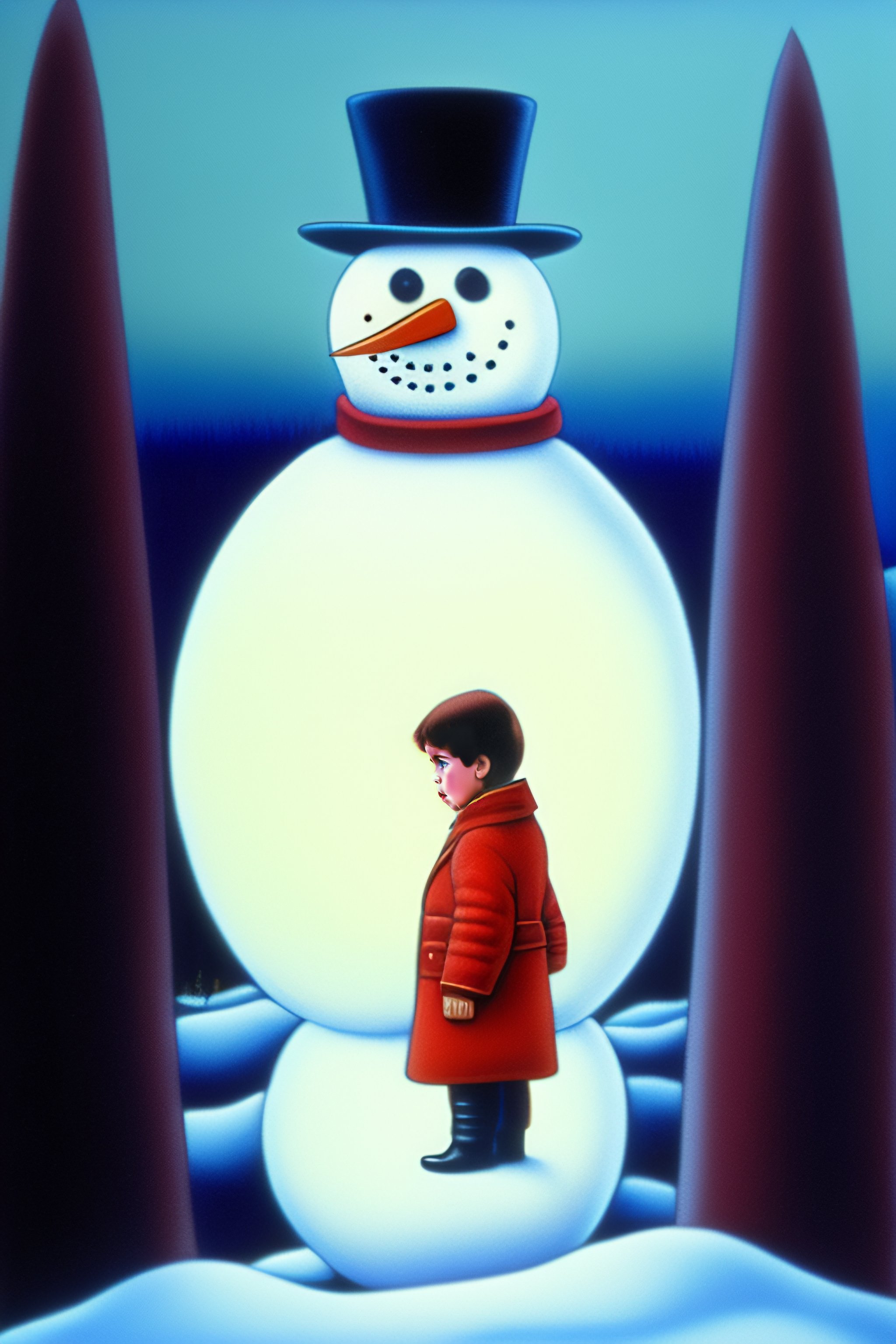 Lexica - The Snowman 1982 British animated television film, style of ...