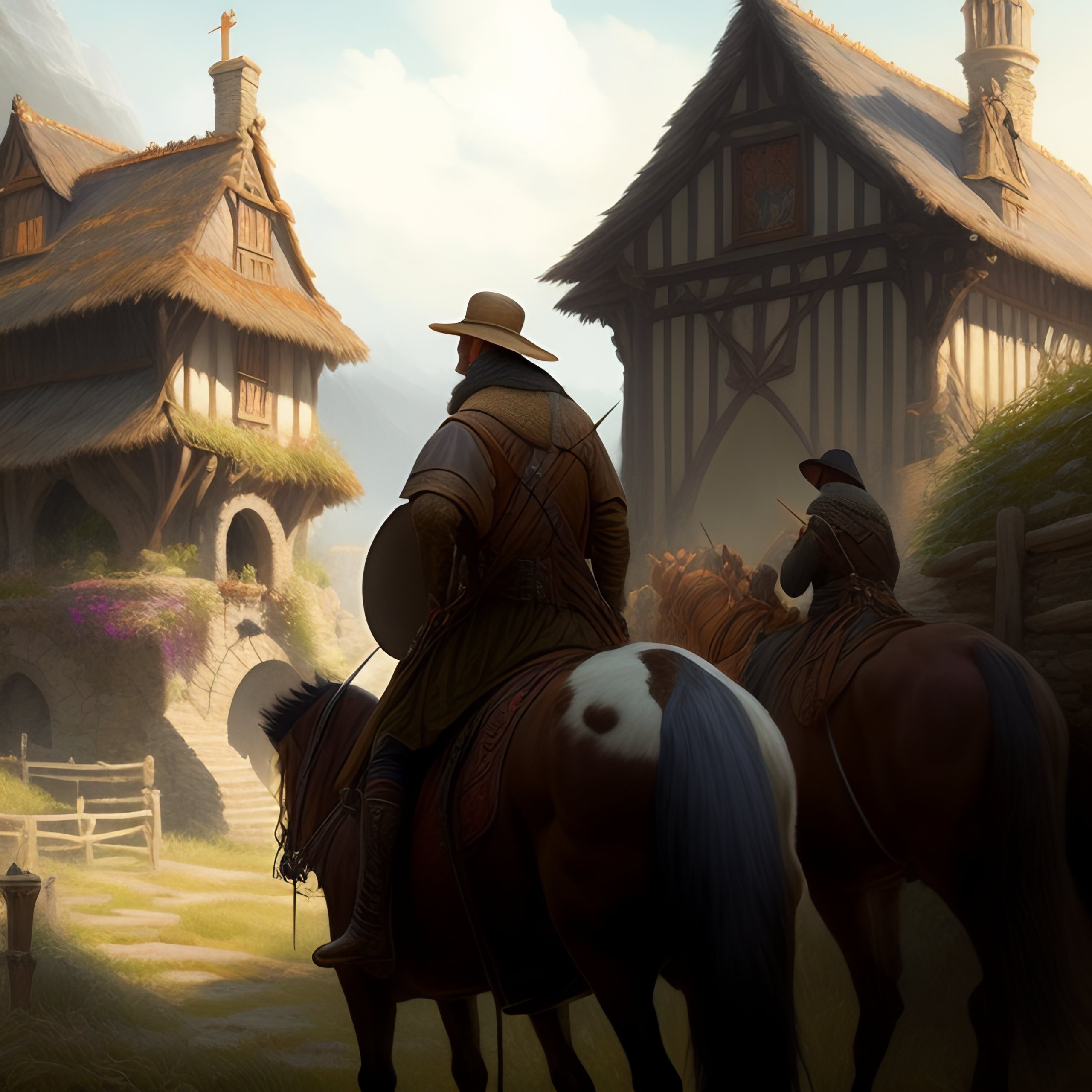 Lexica - Medieval farmers, concept art, intricate details, highly ...