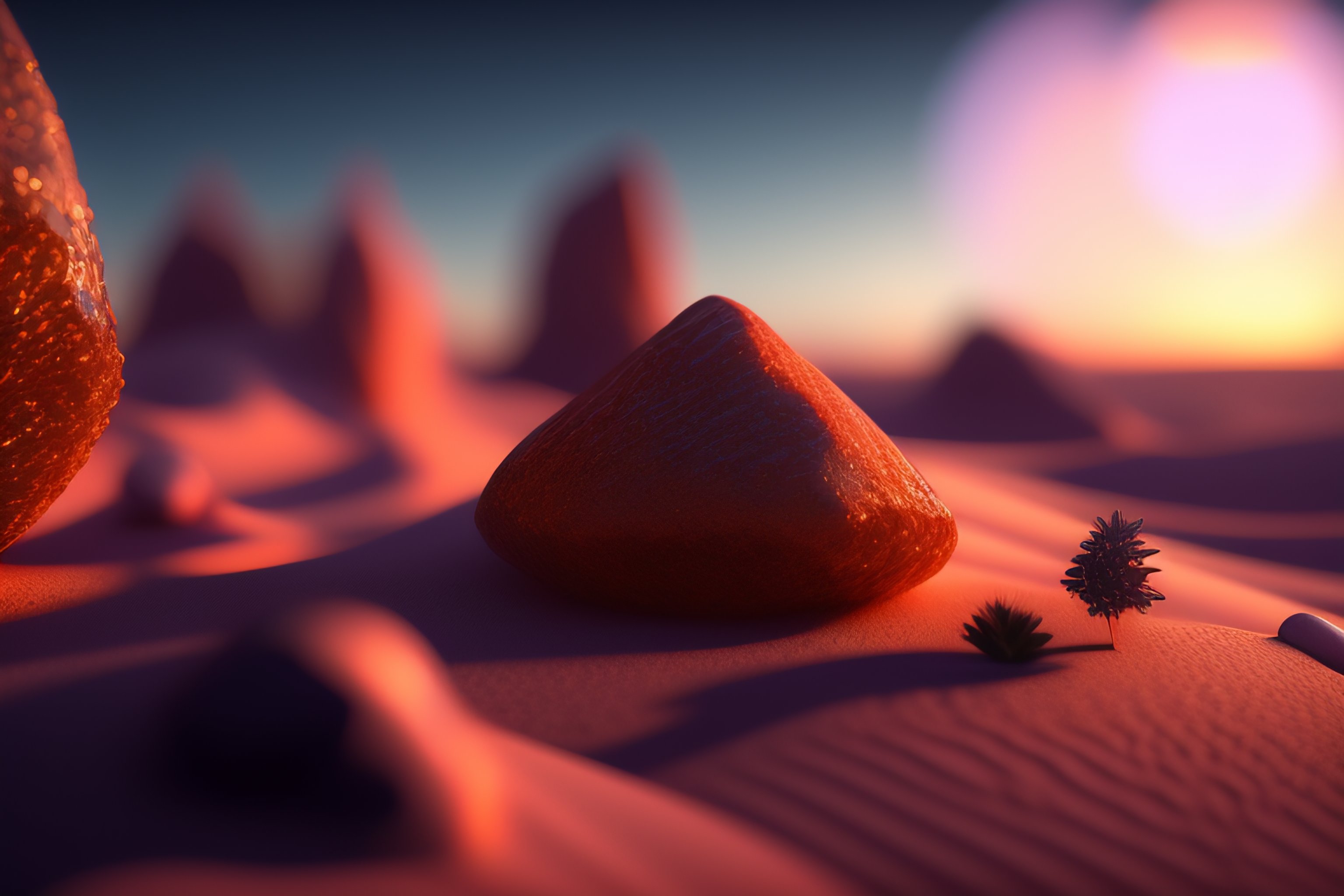 Lexica - Crystal structures, octane render, unreal engine, Intricate ...