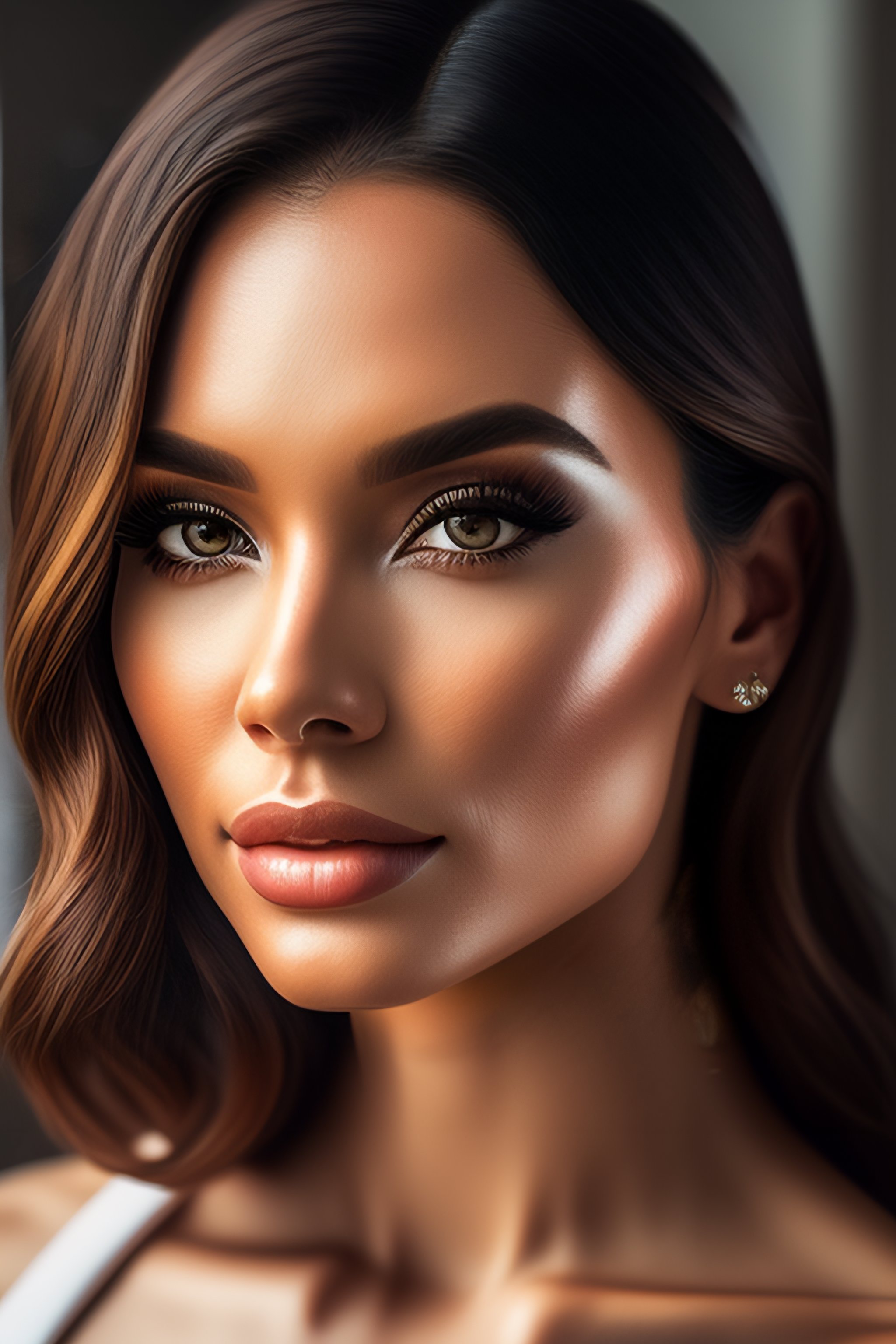 Lexica - A gorgeous female photo, professionally retouched, soft ...