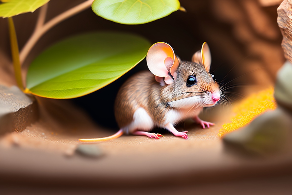 Lexica - Serendipitously, a diminutive mouse had established its abode ...