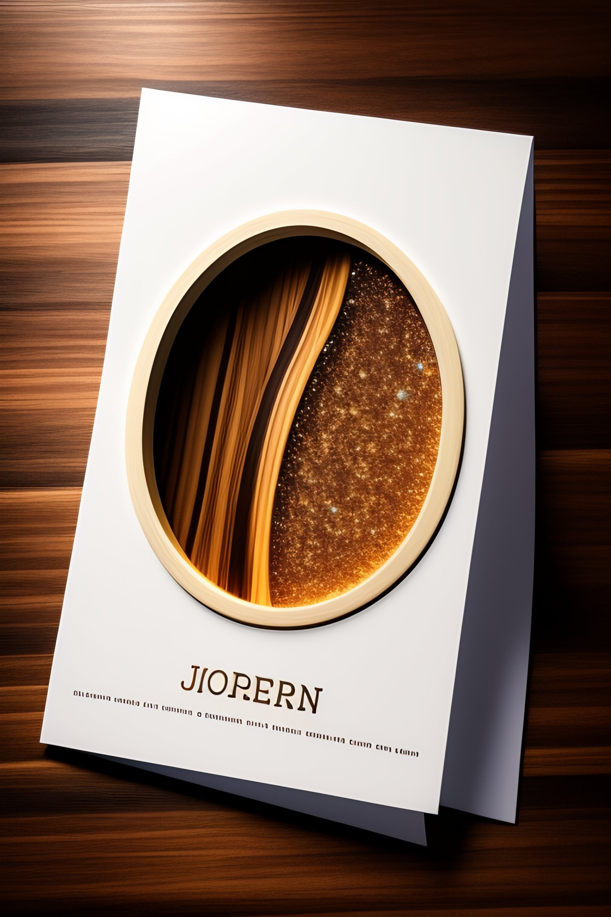 Lexica - An open paper greeting card with sparkles coming out of a ...