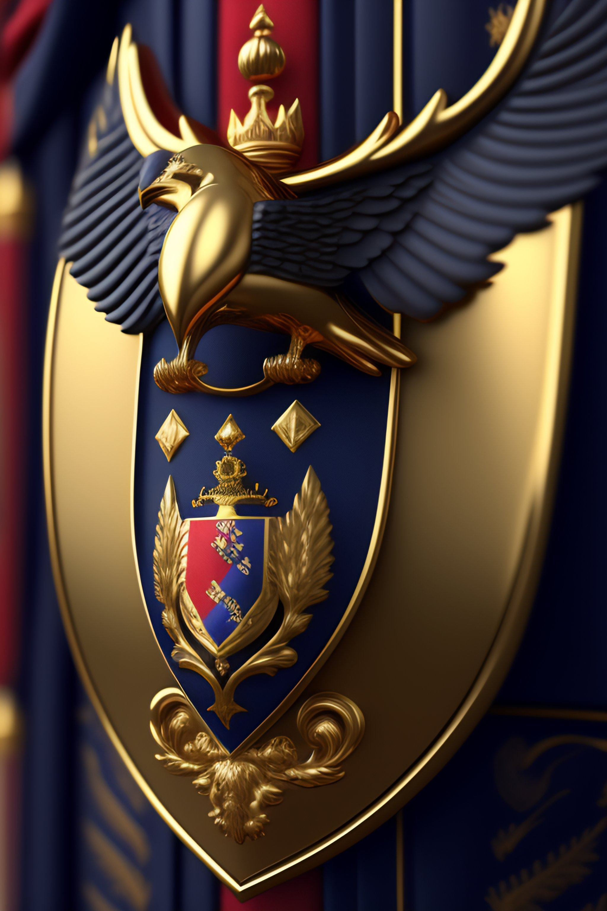 Lexica - /imagine prompt: coat of arms + royal coat of arms + heraldic ...