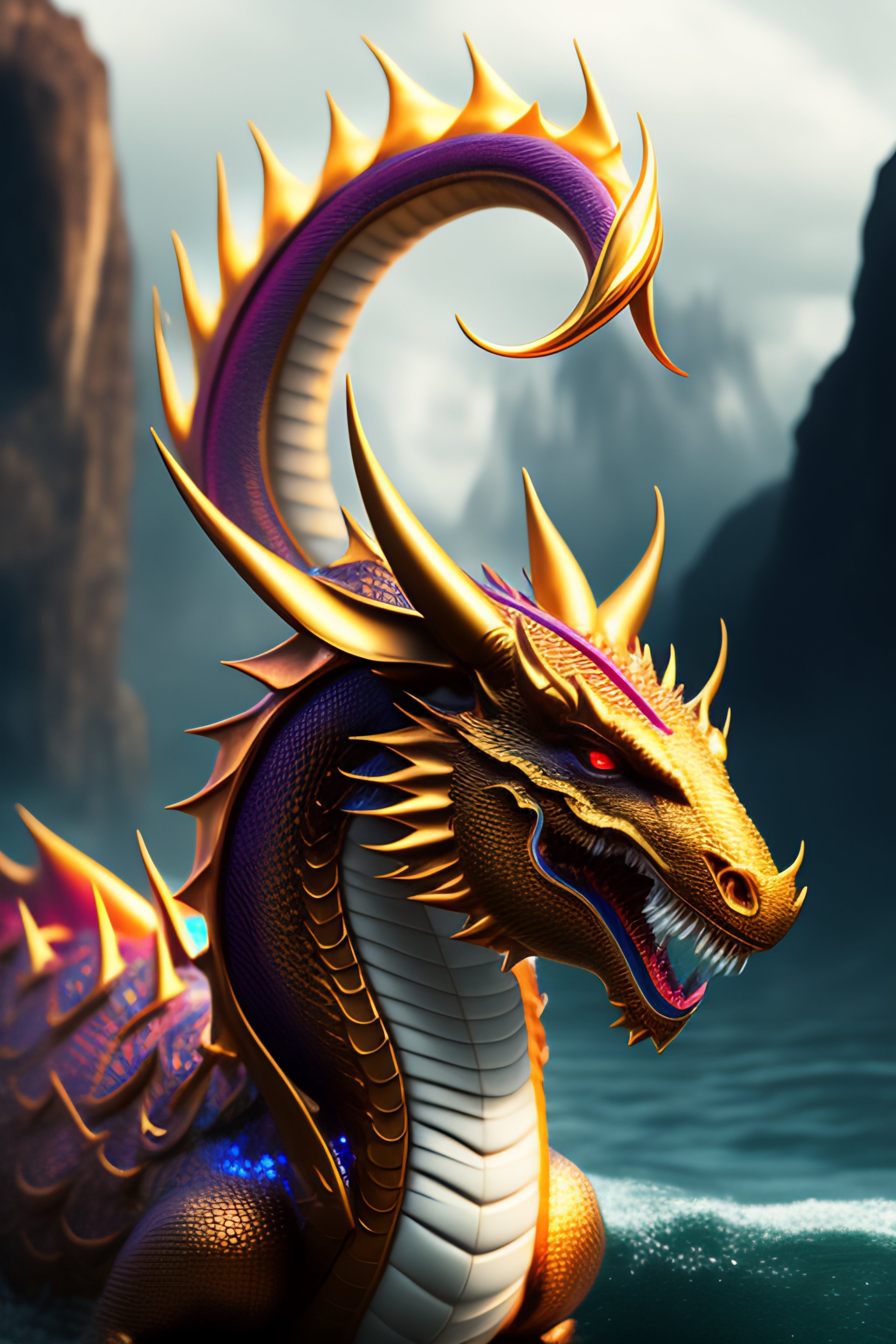 Lexica - Shivan dragon