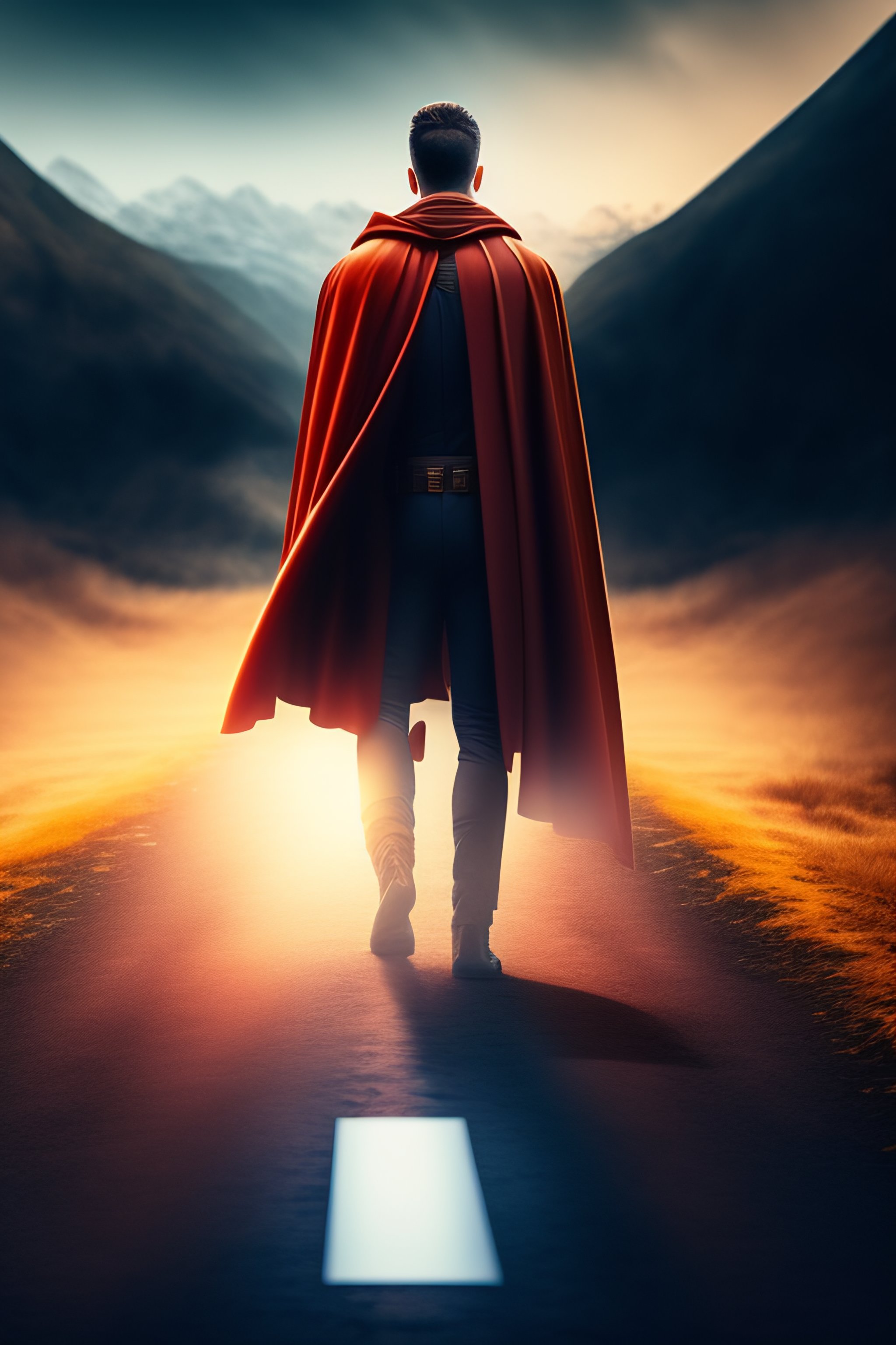 Superman Cape Back