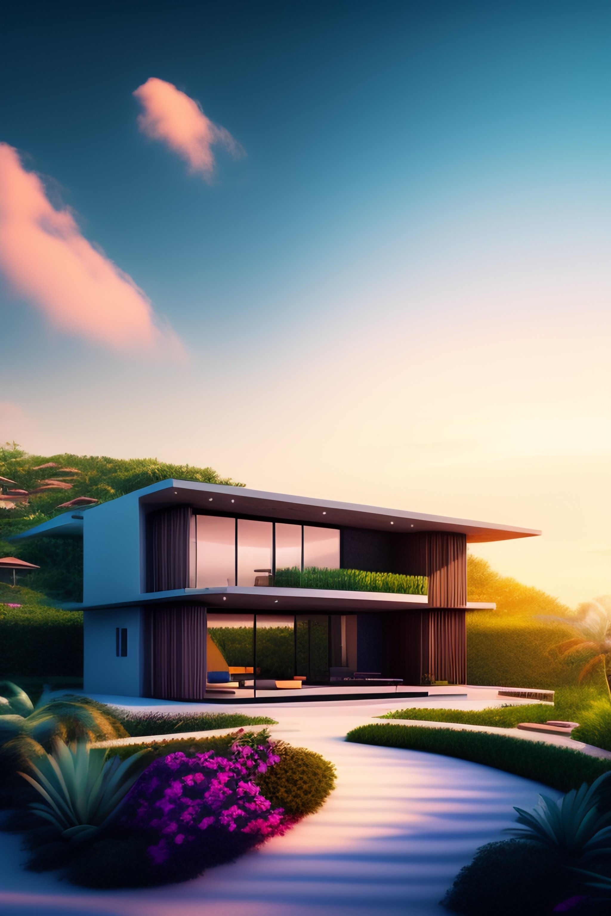 Lexica - Webpage background image for luxuary real estate company place ...