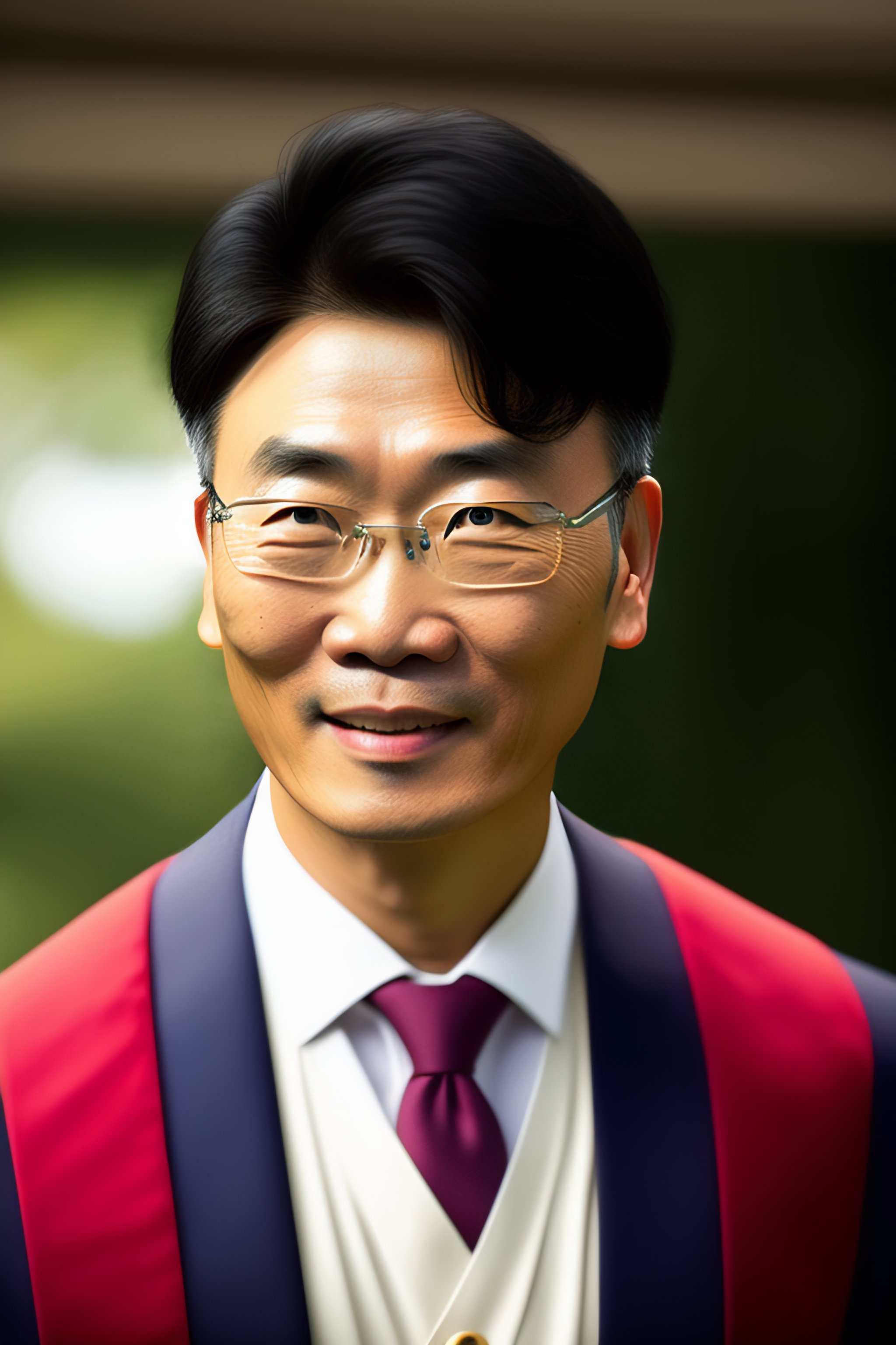 Lexica - Asian professor at a university