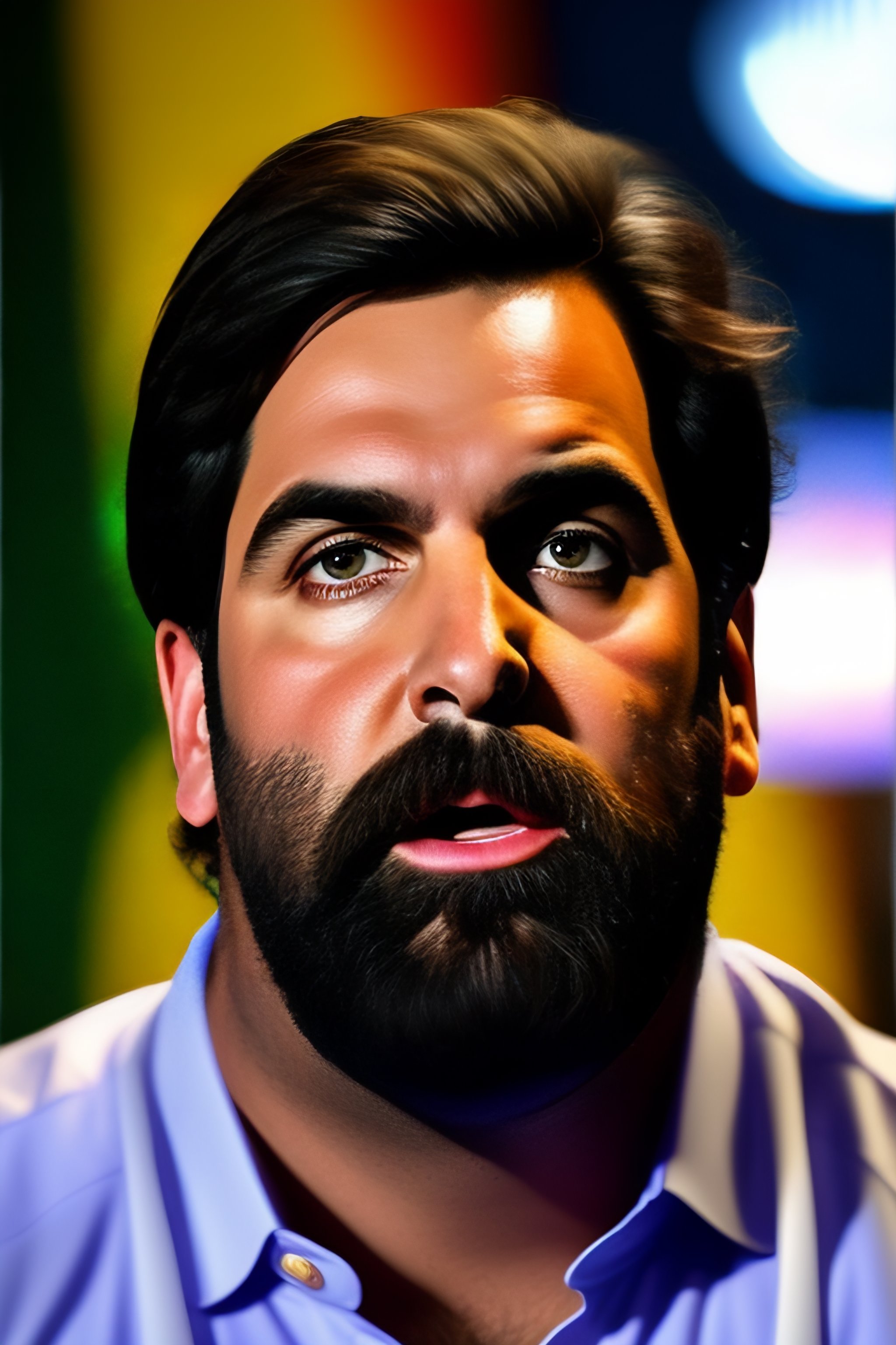 Lexica - Gabriel Boric con cara de sorprendido al ver la destrucción de ...