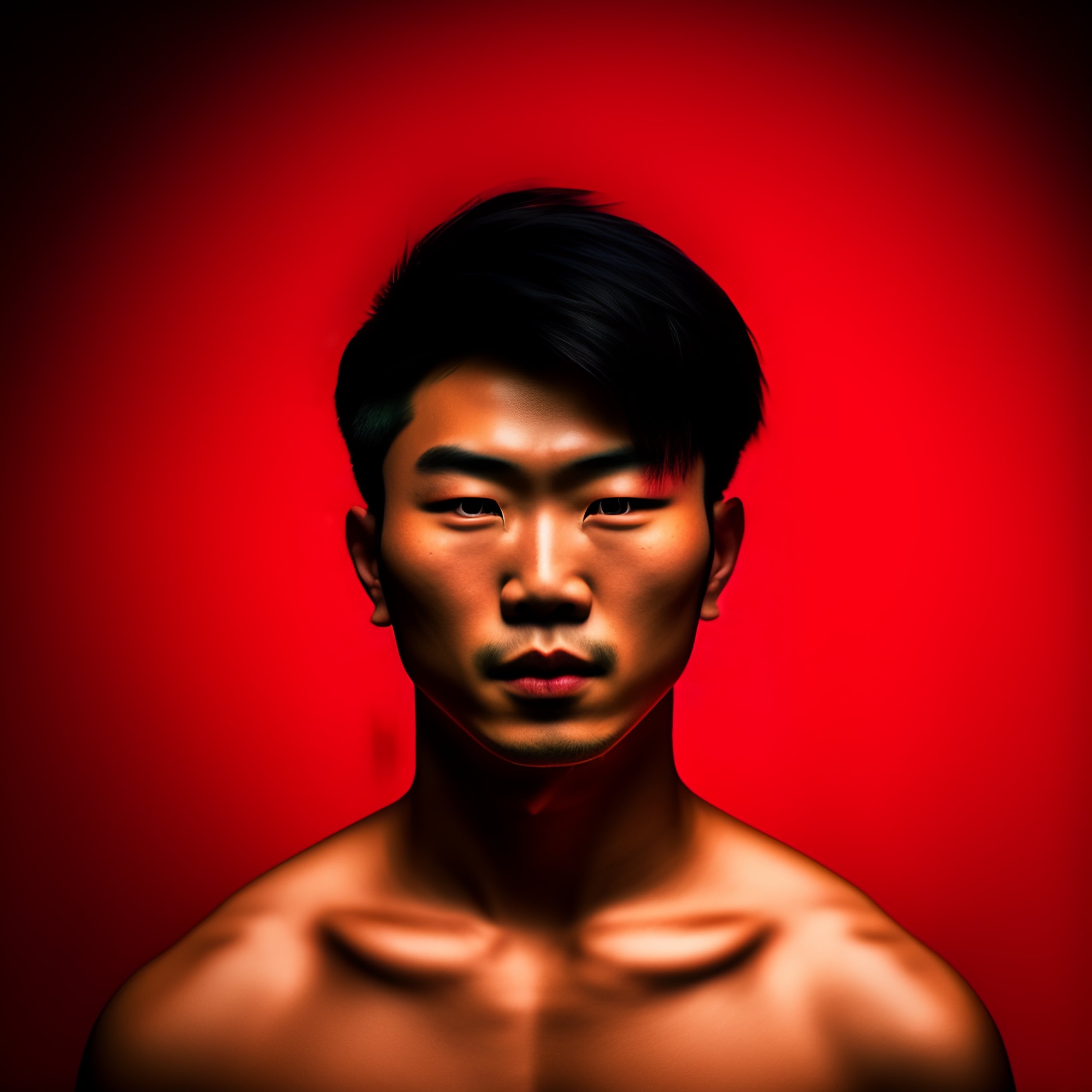 Lexica - Raw candid cinema, portrait of a young asian man, intricate ...