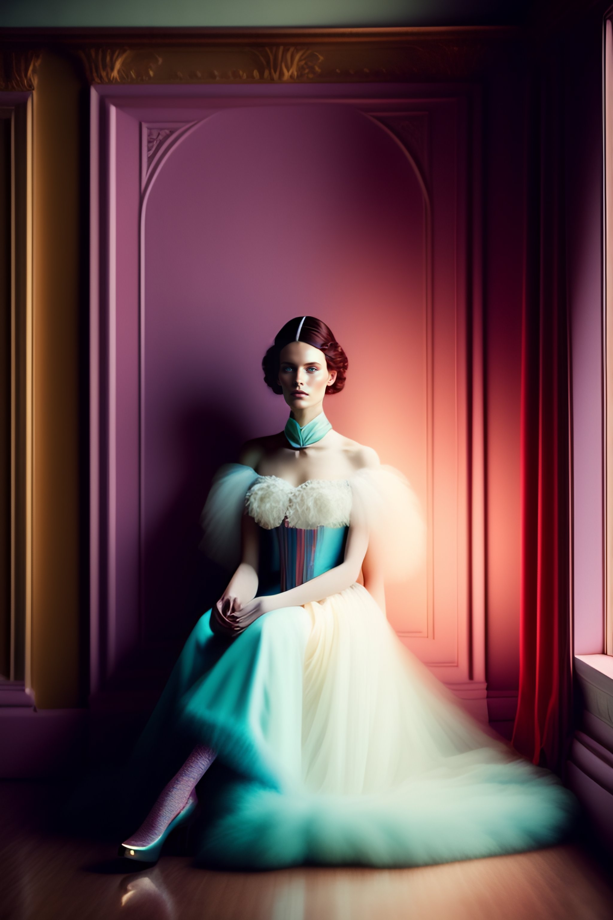 Lexica - Portrait photography by tim walker, anka zhuravleva and ary scheffer of a beautiful ...