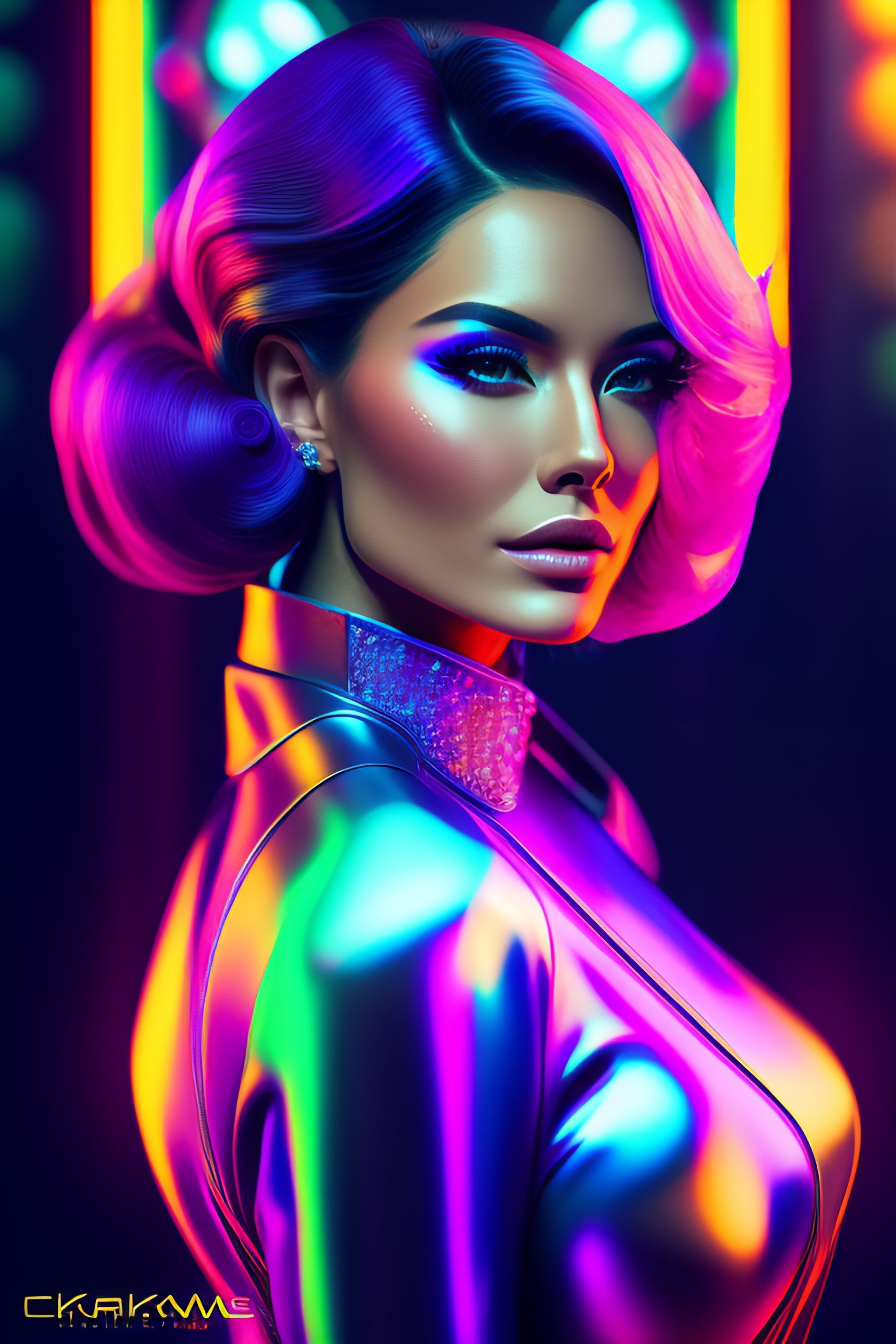 Lexica - Retroanime style, Hypermaximalist photorealistic futuristic ...