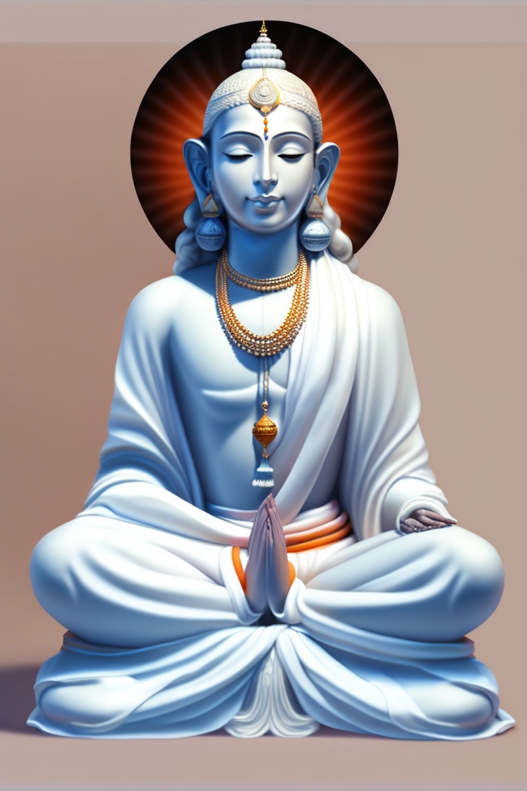 Lexica - Posture plays a crucial role in the image of a Jain Muni ...