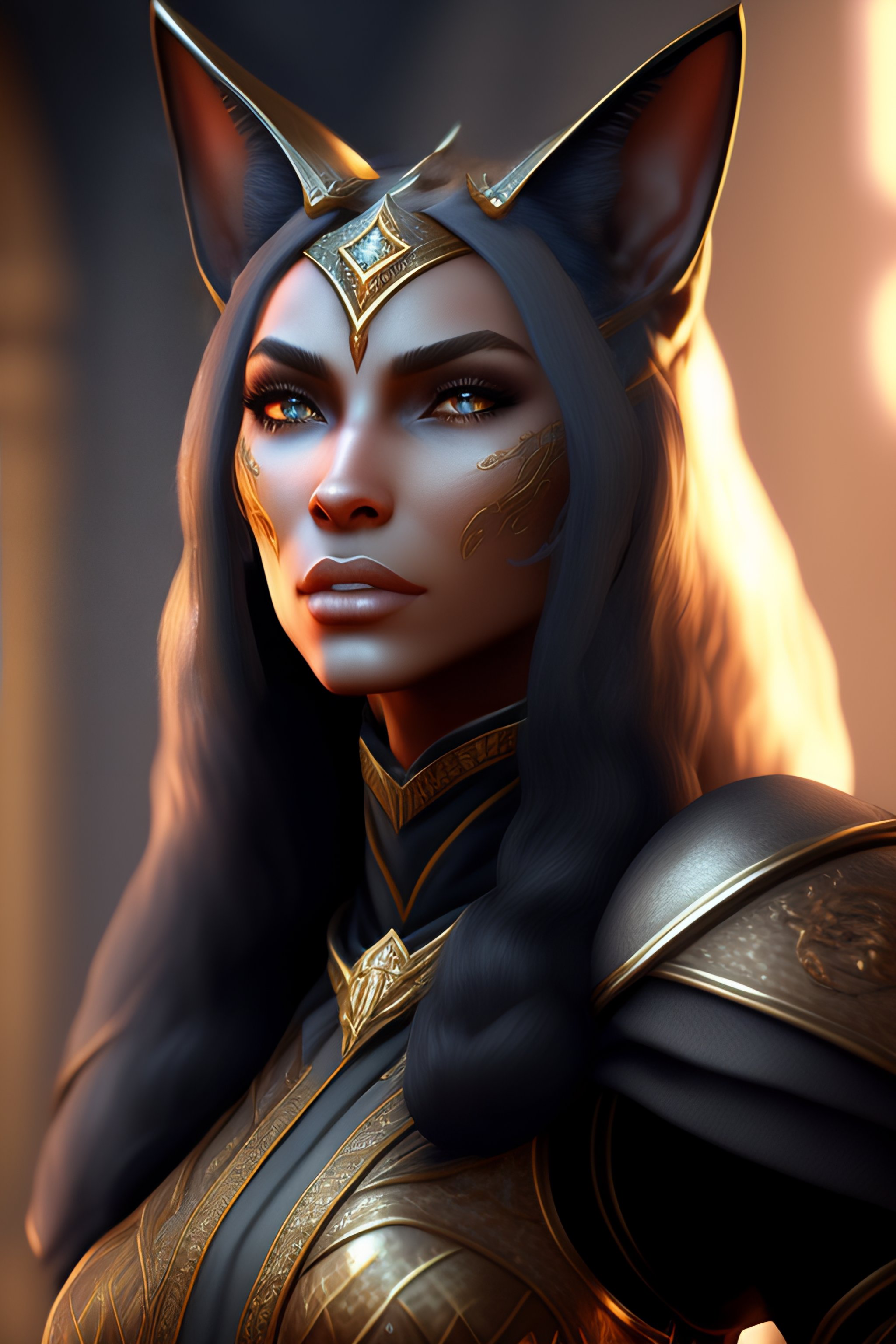 Lexica - Race of cats in the fantasy world of dnd Conceptual art ...