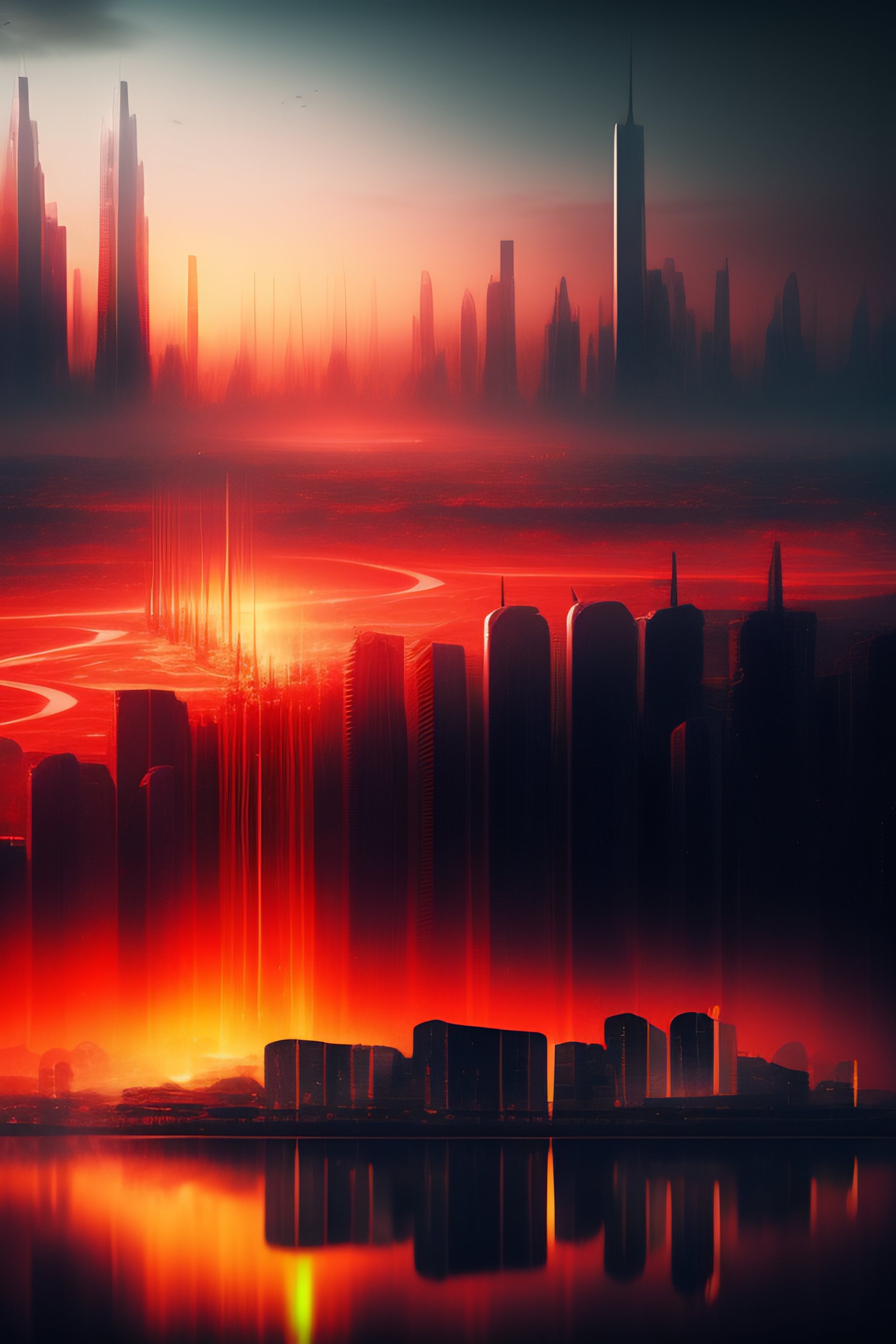 Lexica - Red, big, doomsday button on a complicated command panel was ...