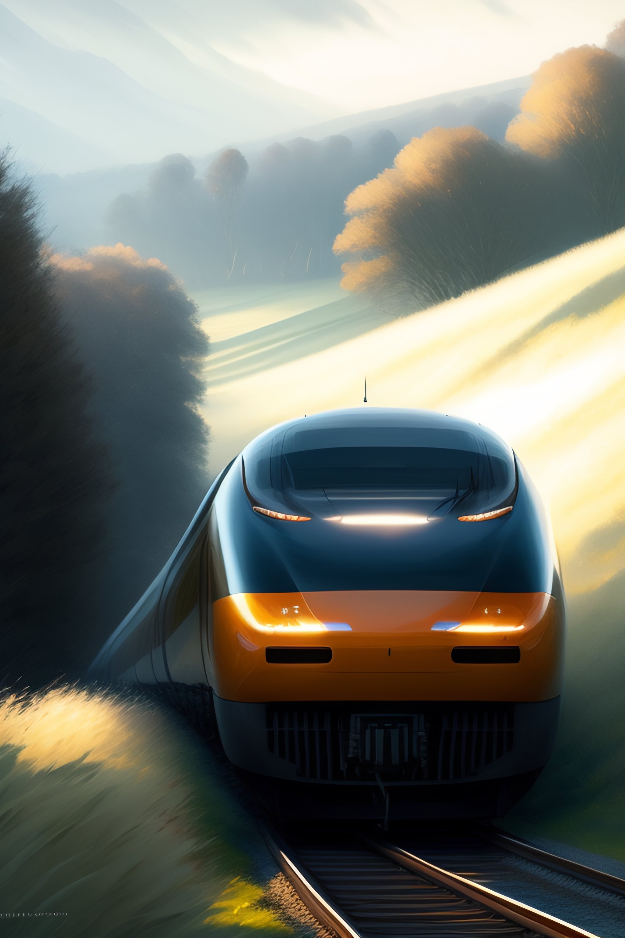 High Speed Train Wallpaper