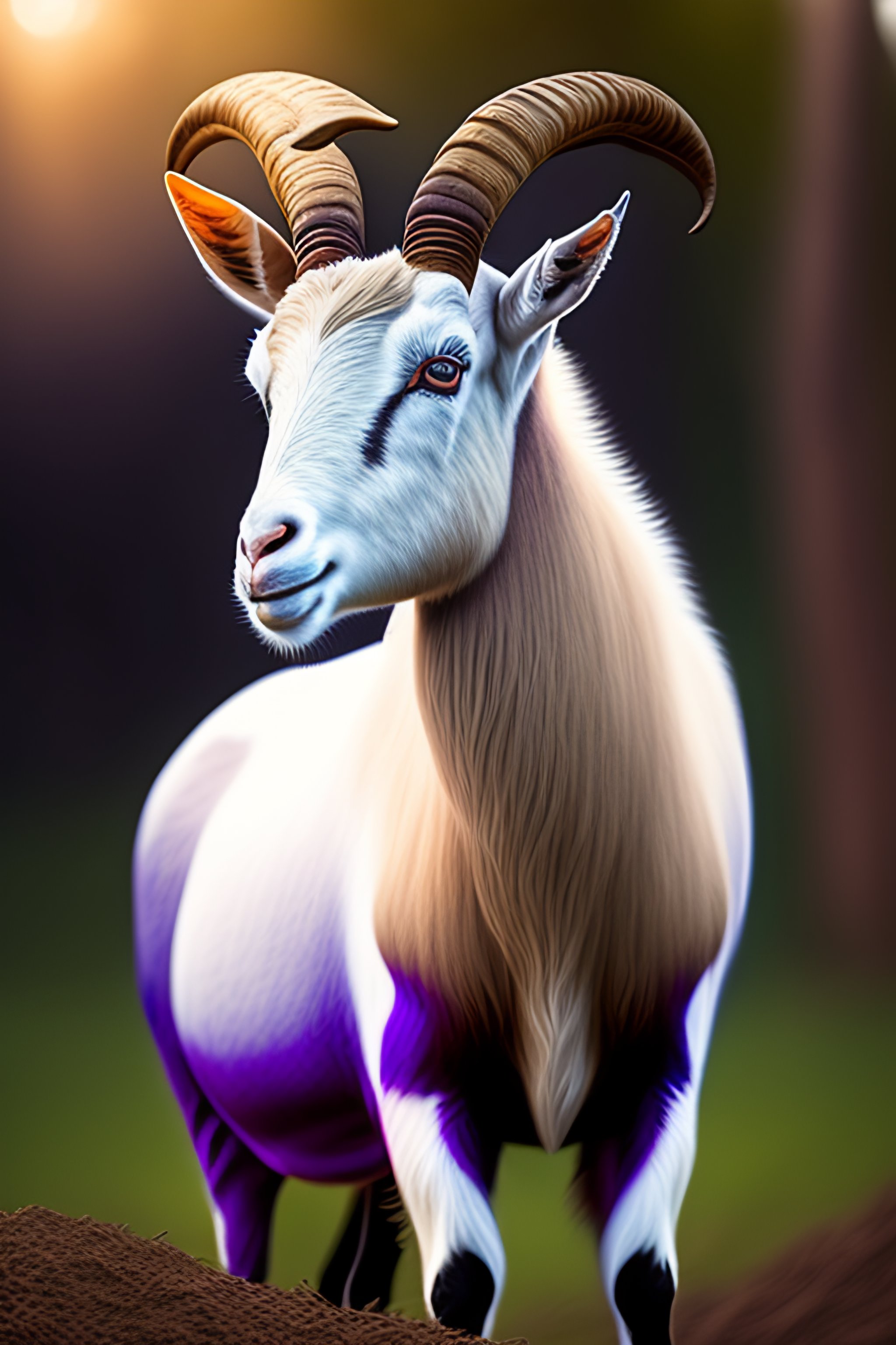 Lexica - Pretty goat pricess