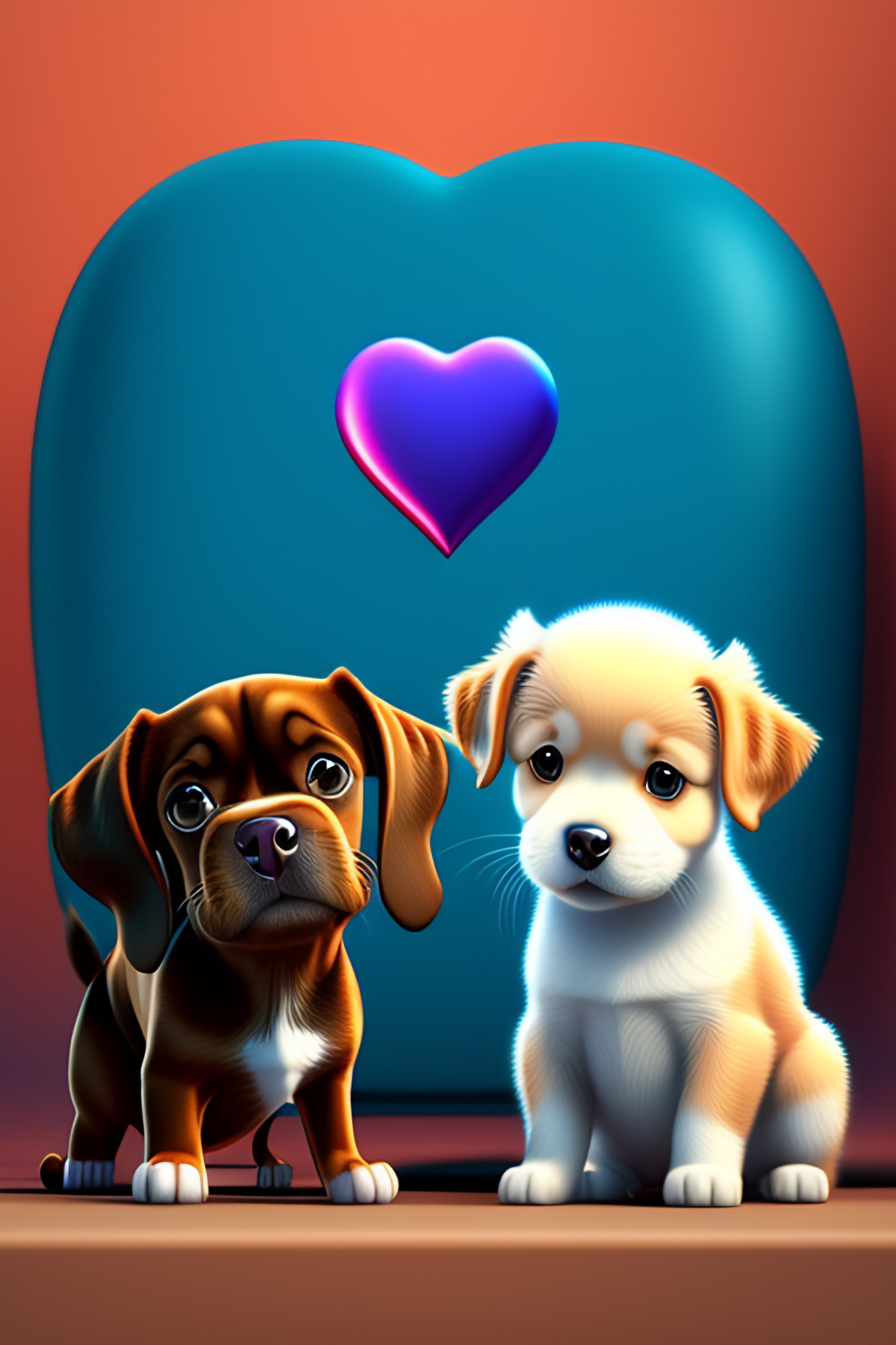 Cute Puppy I Love You