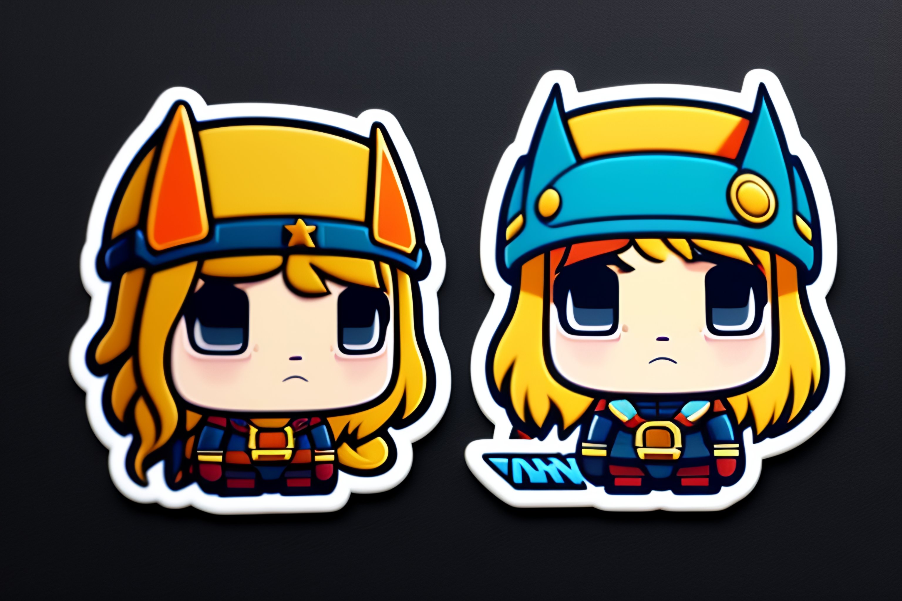 Lexica - Thor kawaii sticker