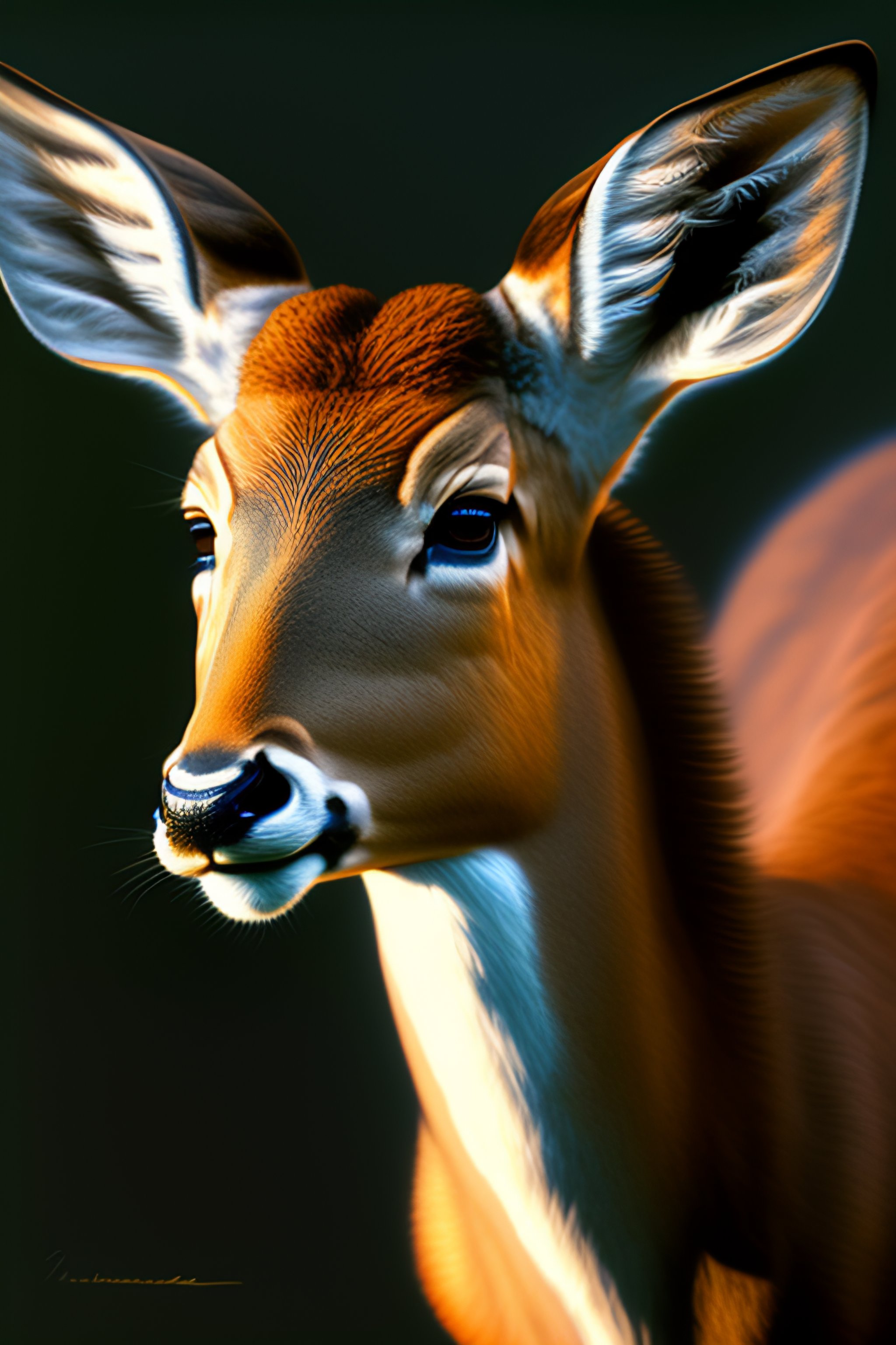 Lexica - Deer, ethereal, extremely high detail, photorealistic ...