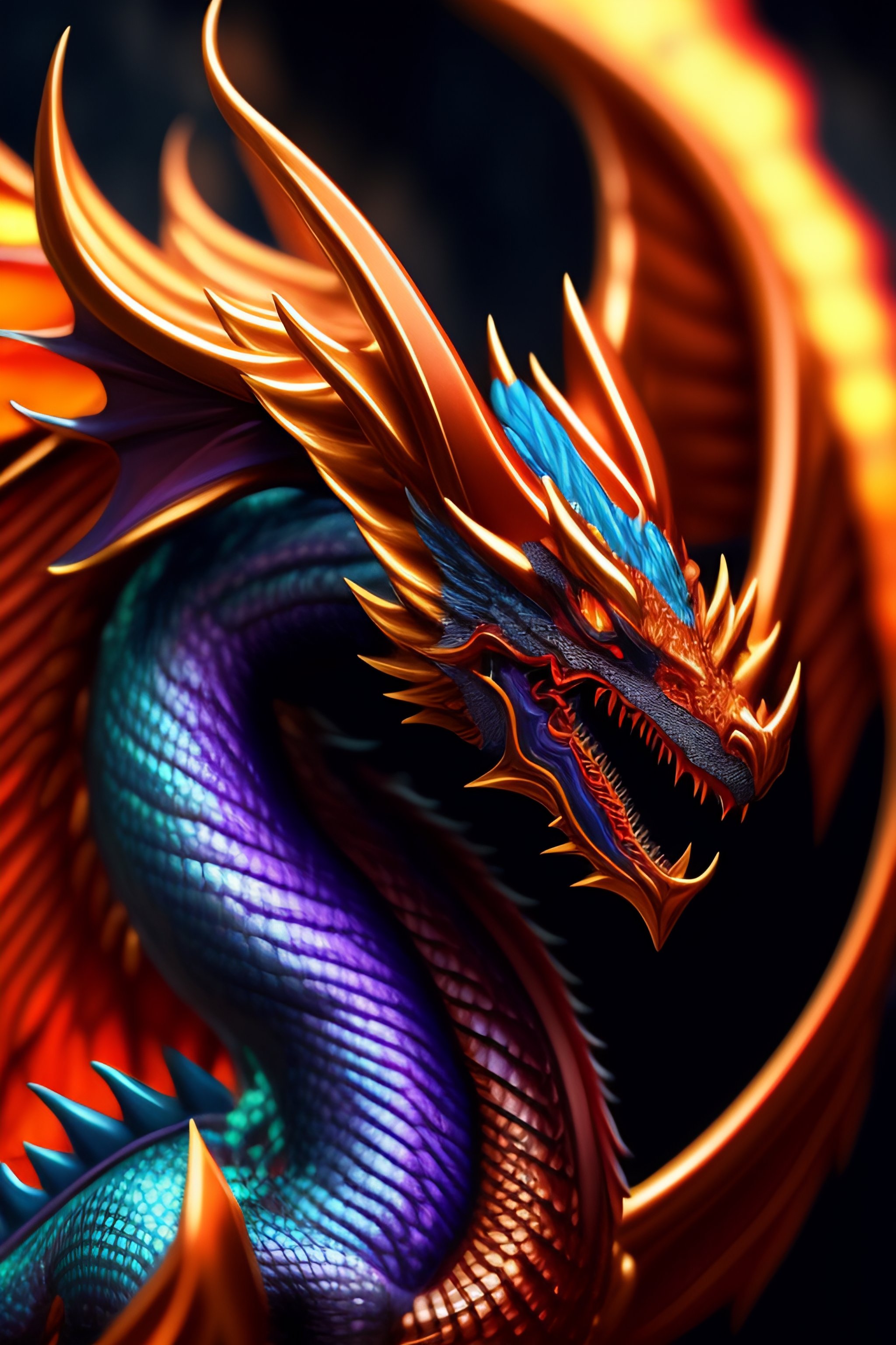 Demon Dragon Wallpaper