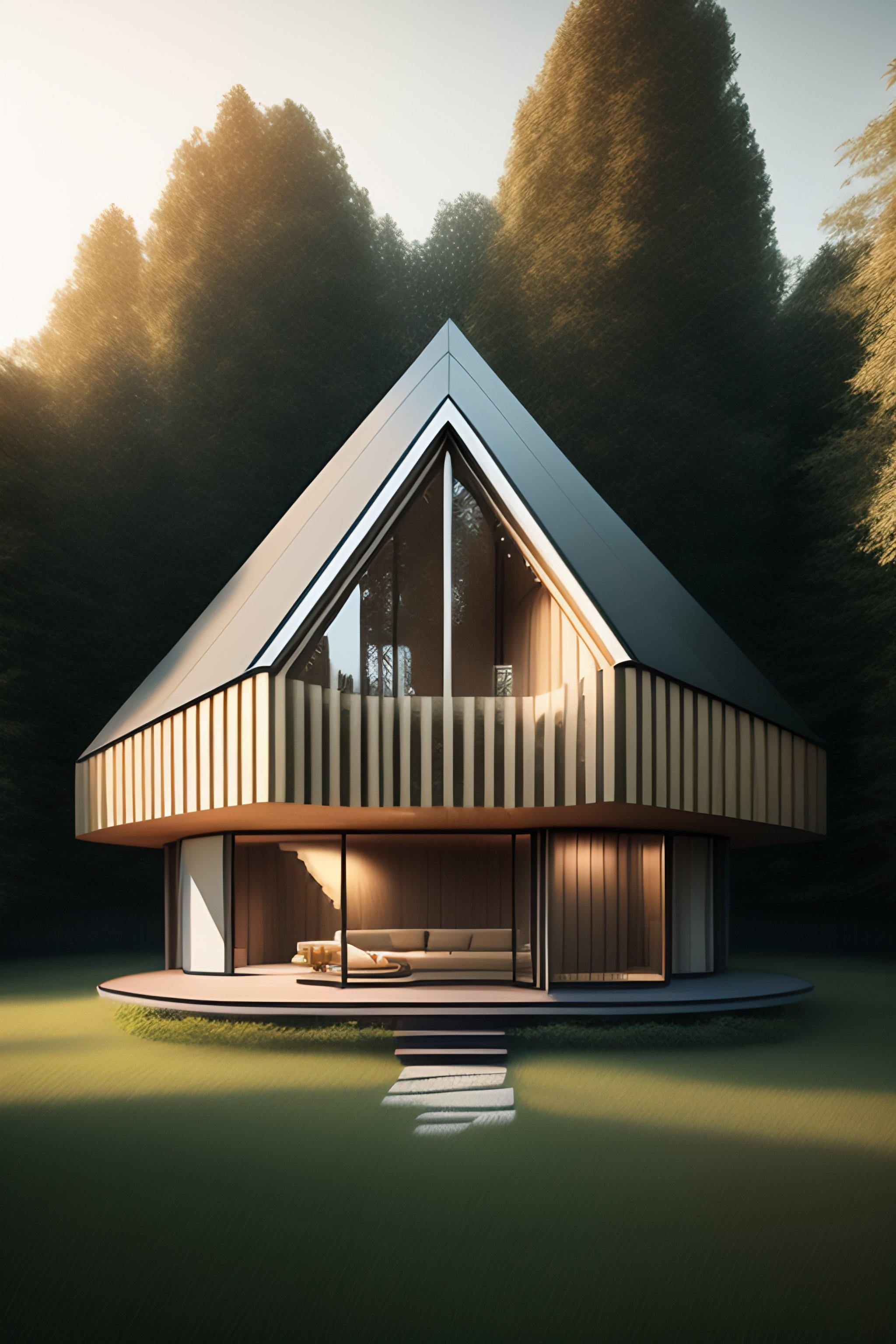 Lexica - House-shape house , gabled roof