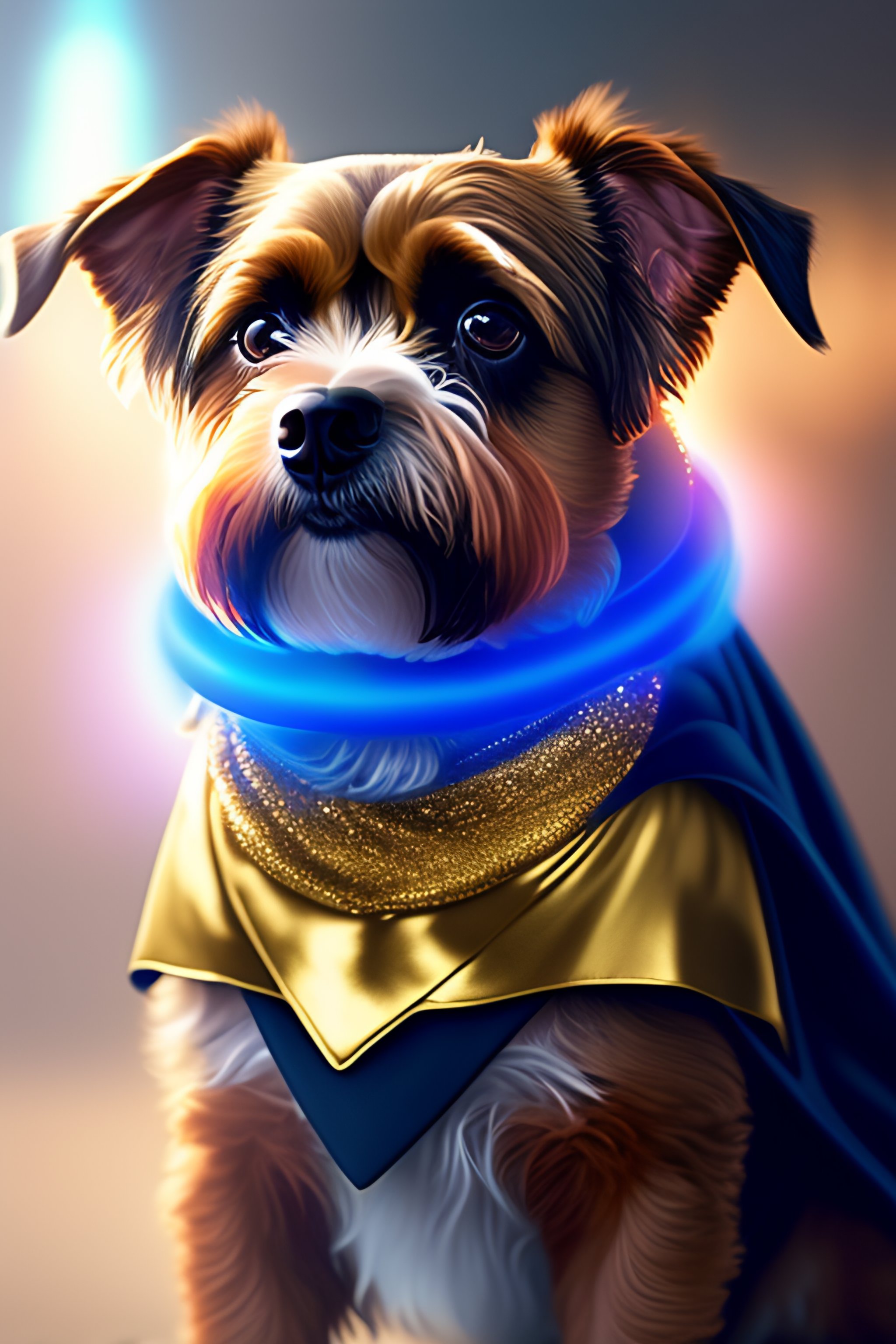 Lexica - Star Wars scene artificial intelligence ((border Terrier)) dog ...