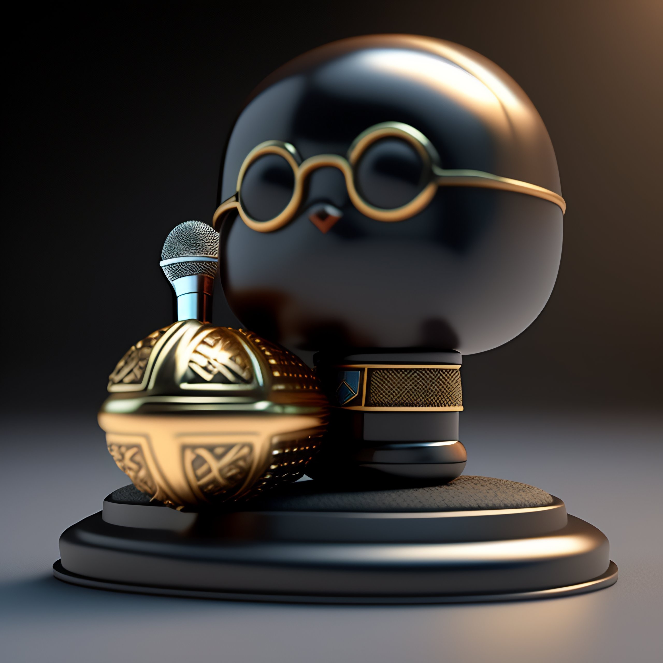 Lexica - Harry Potter wizard rock singing microphone funko realistic 3d ...