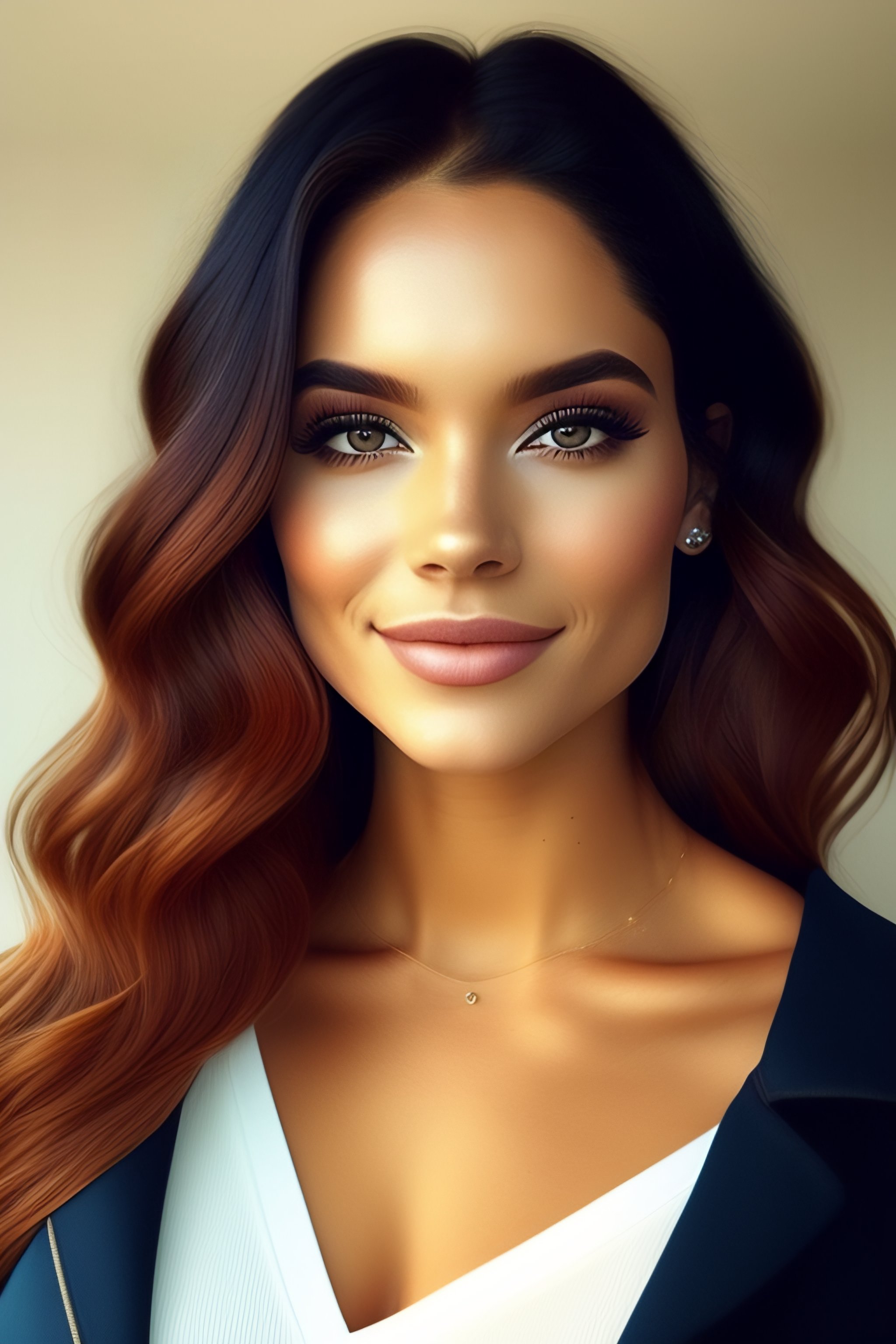 Lexica - A cute woman that looks like a fusion of bella porch and ...