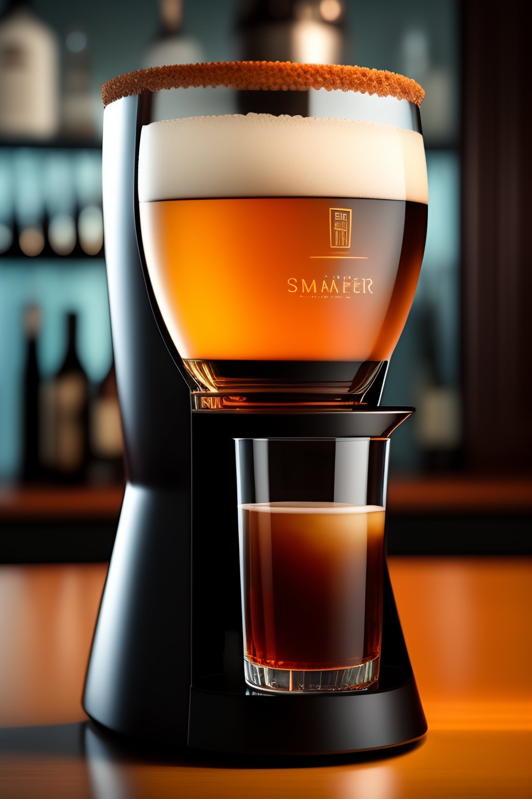 Lexica - A smart bartender design with a 7” inch touch display that ...