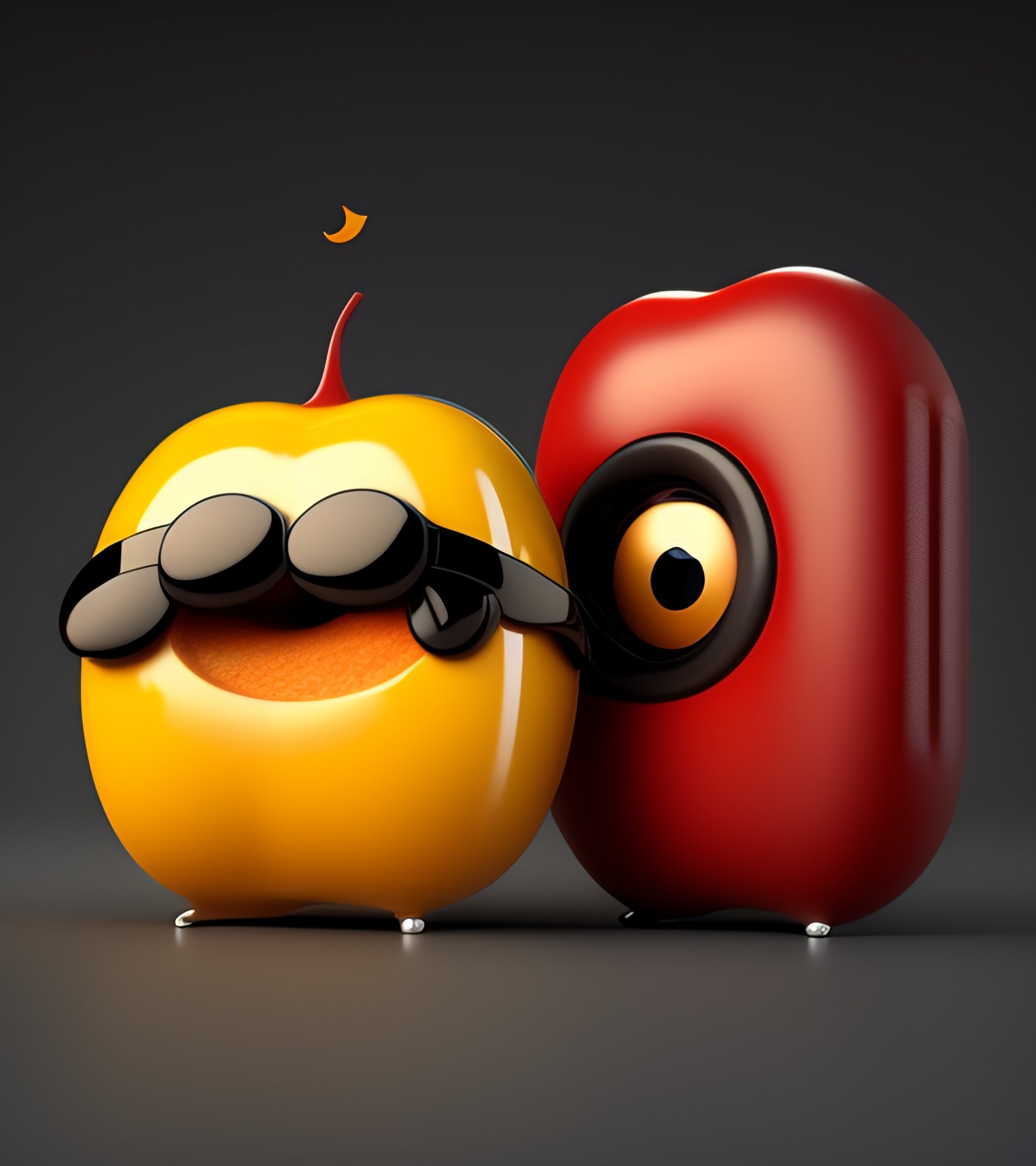 Lexica - A sausage party posing for photo cartoon discord server logo