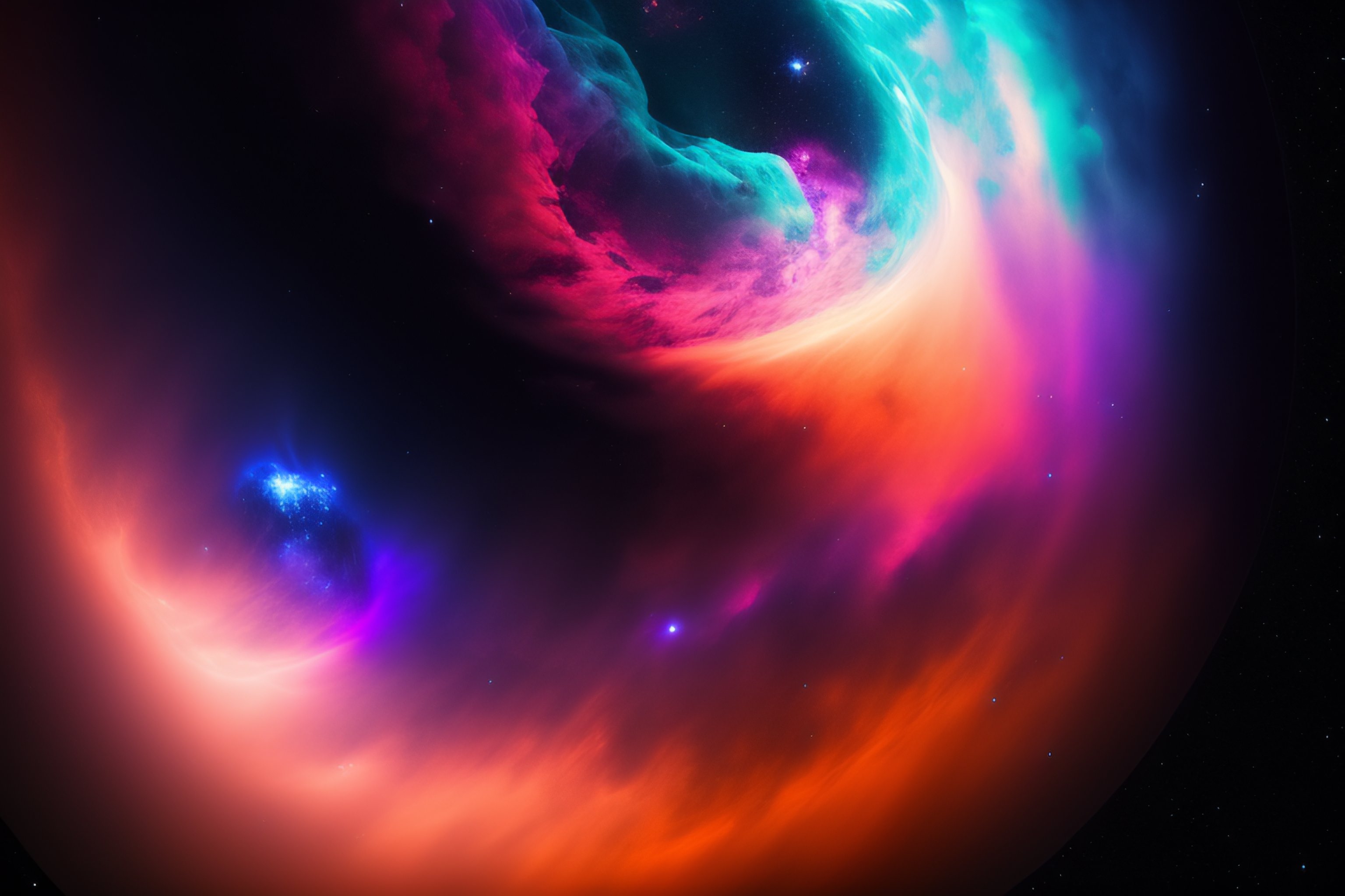 Lexica - Generate a high-resolution image of a nebula, as seen from the ...