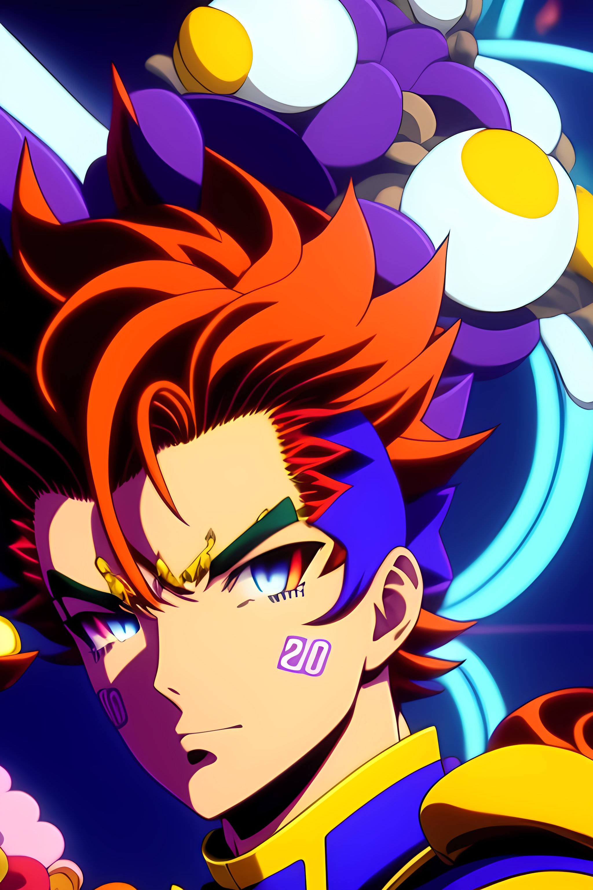 Lexica - Vintage anime screenshot JJBA, 90’s anime aesthetic ...