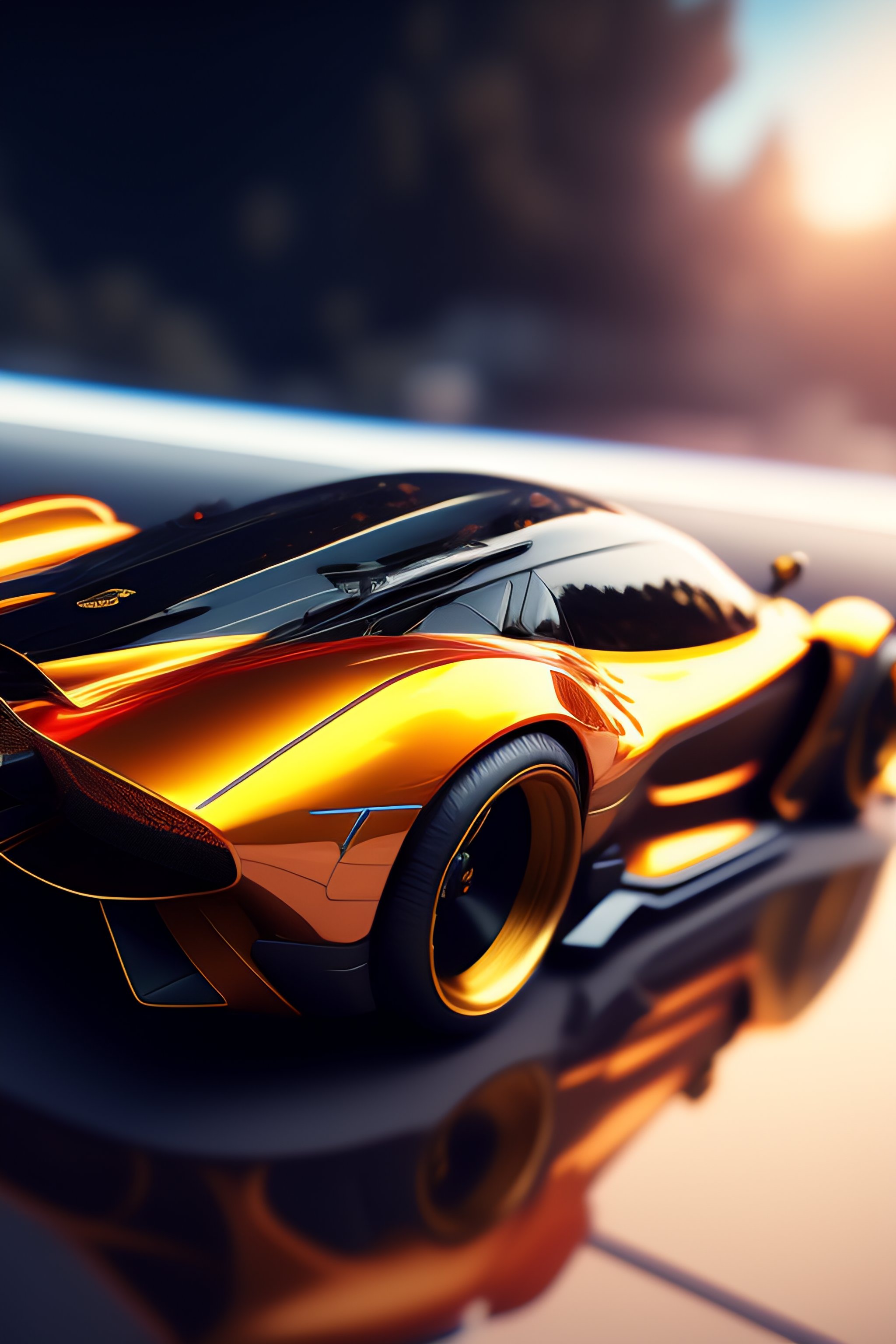 Lexica - Highly detailed futuristic cars racing in space, league of ...