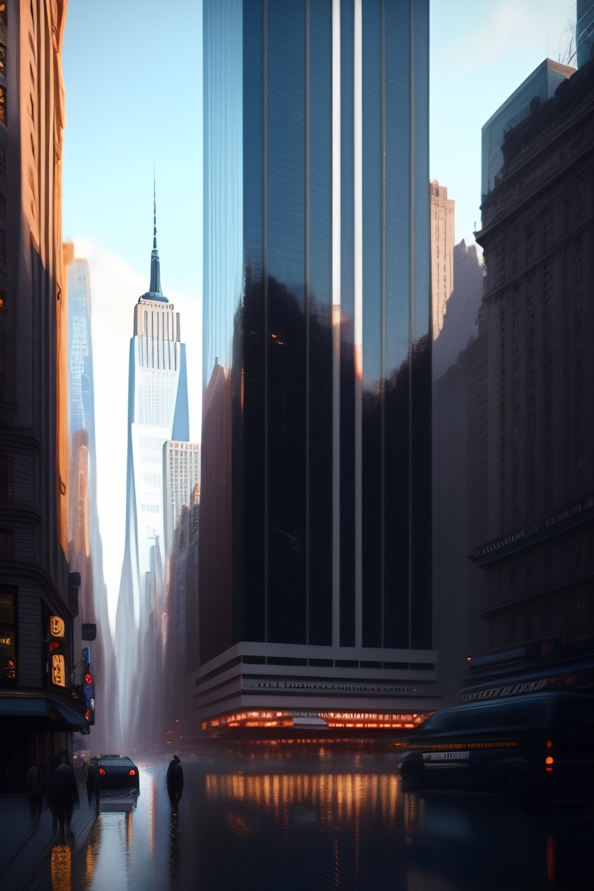 Lexica - New york city, style game square enix, trending on artstation ...