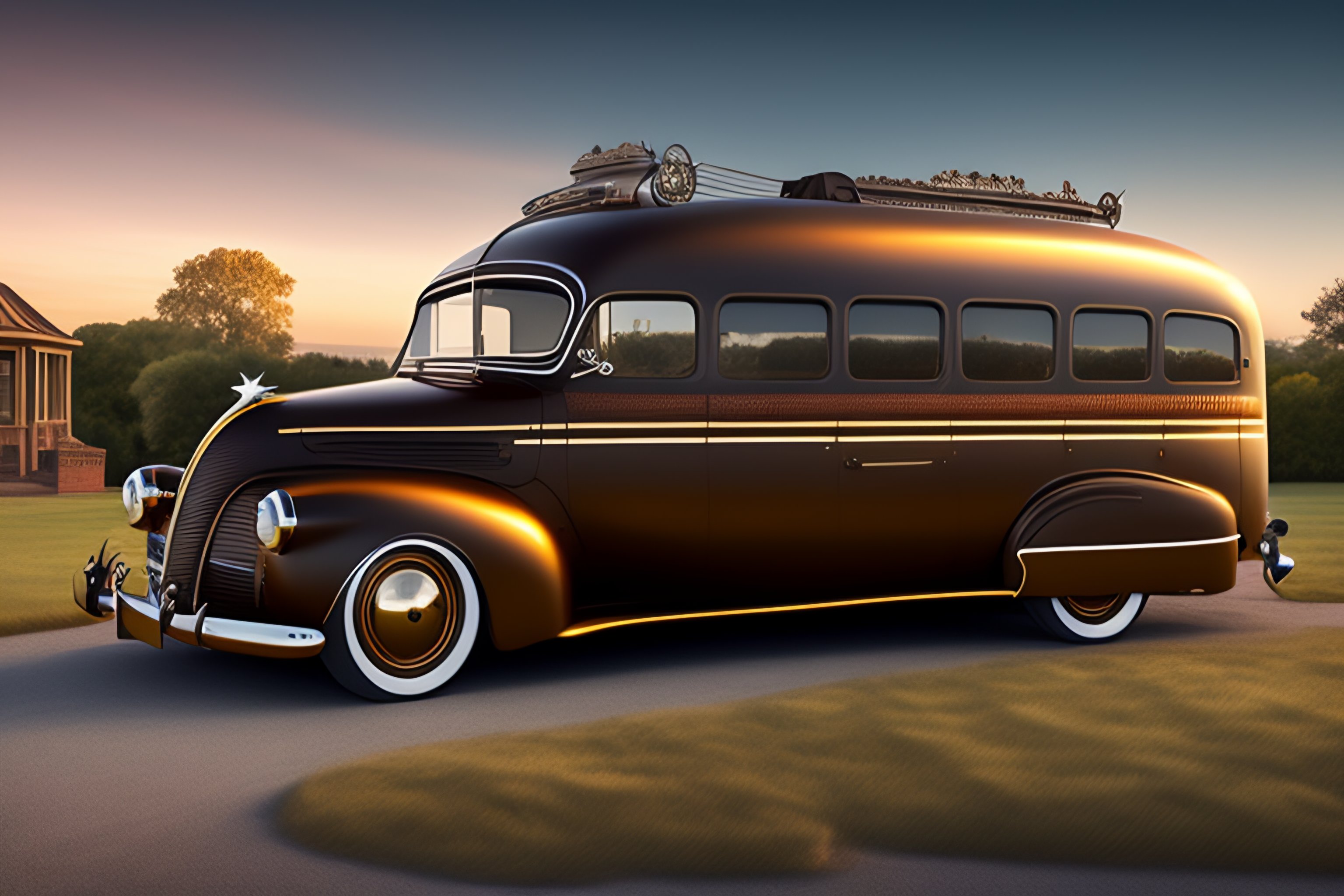 Lexica - RINBBON STEAMPUNK VANS, a CLASSIC CARS, inspired by Robert J ...
