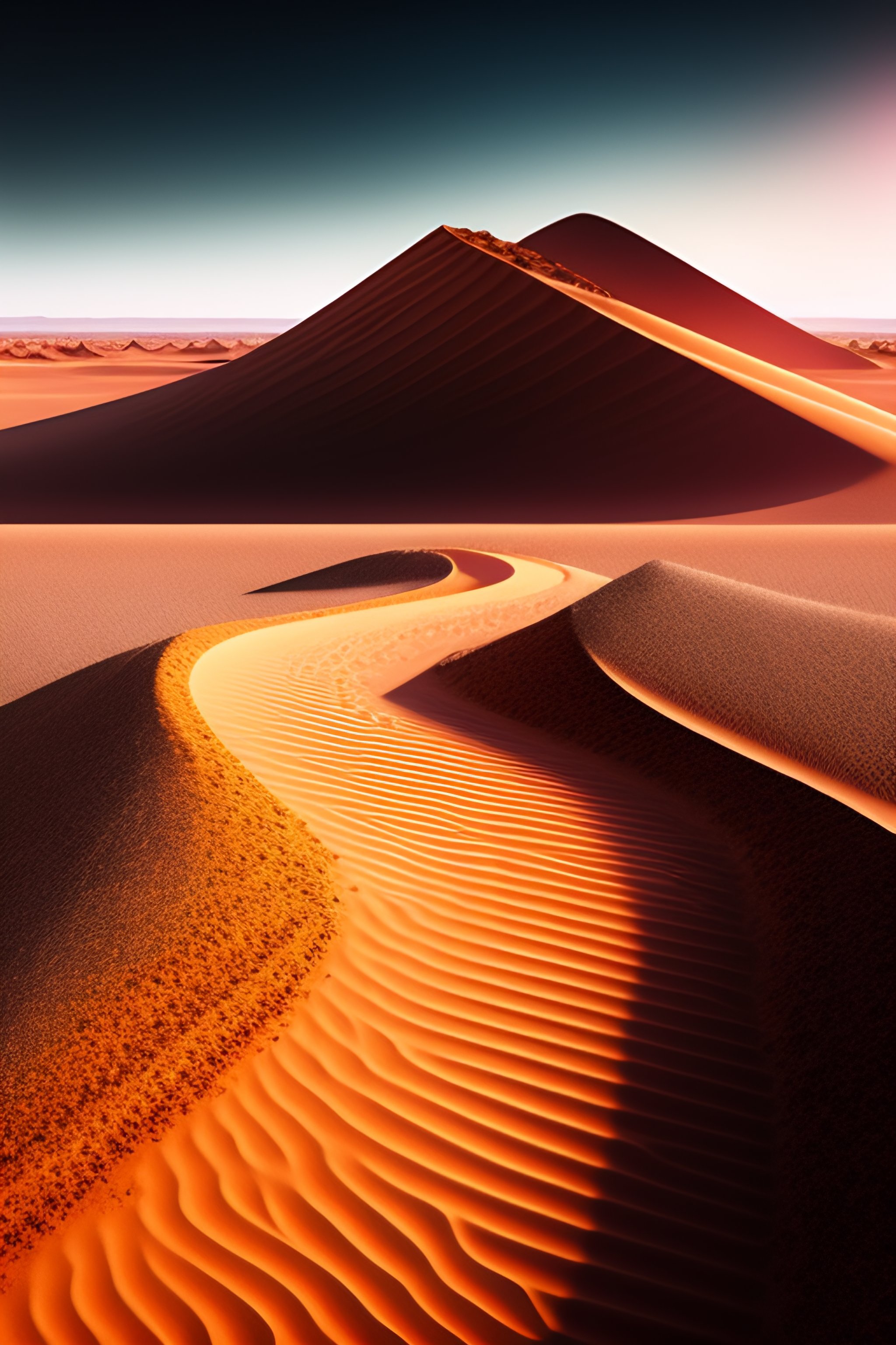 Lexica - Elvis presley walking on martian landscape