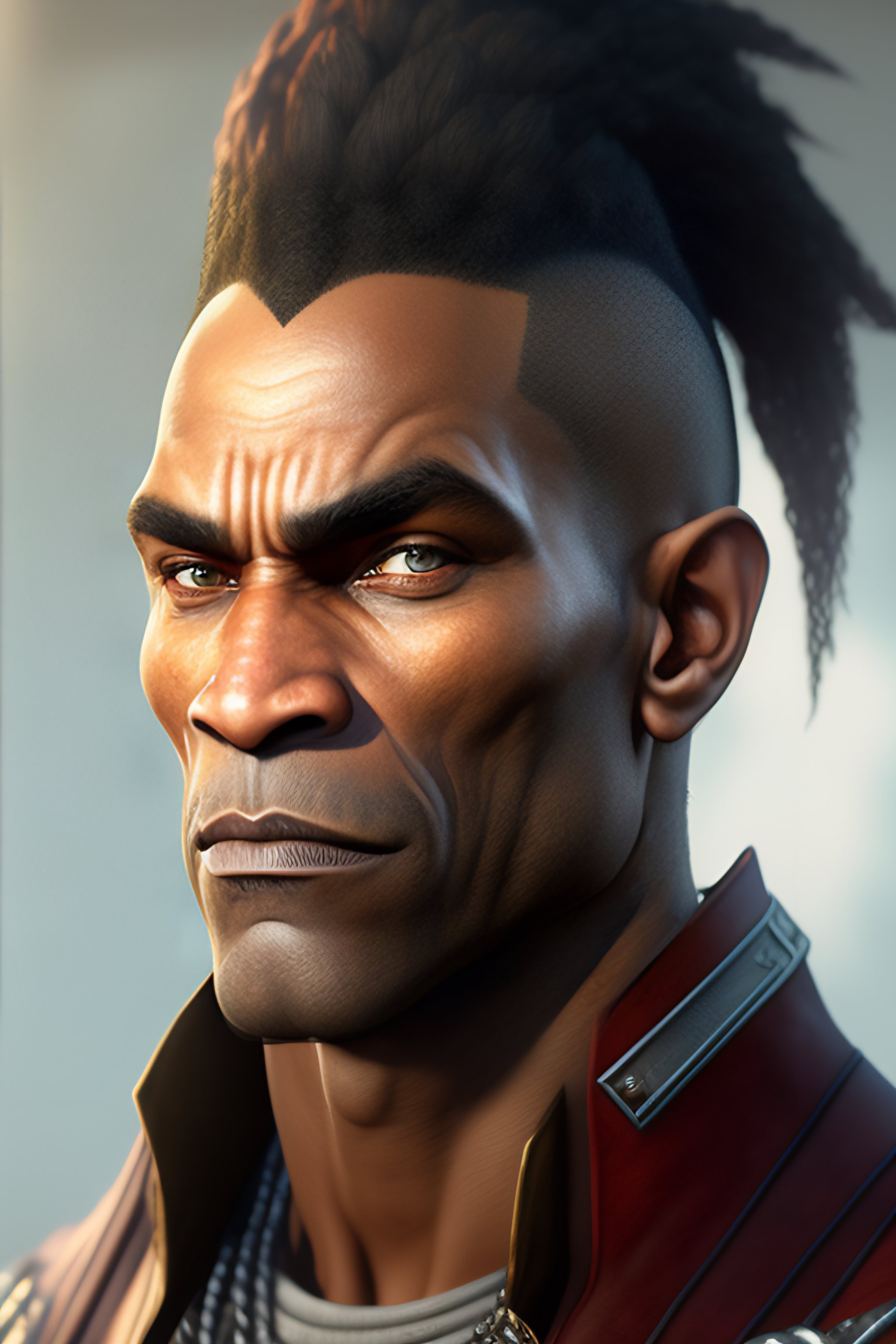 Lexica - Realistic portrait of troll