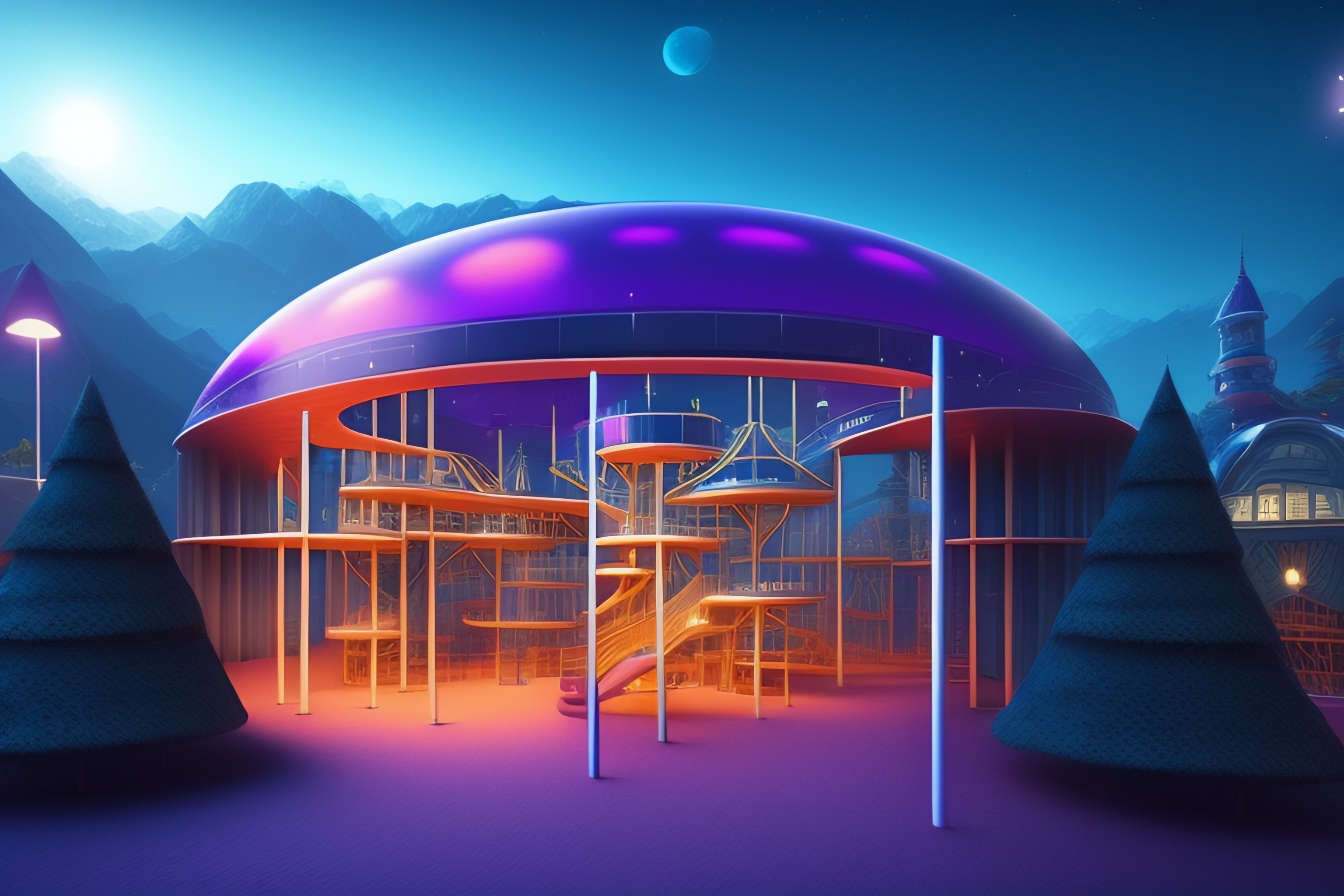 Lexica - A interactive immersive theme park about Digitized Human