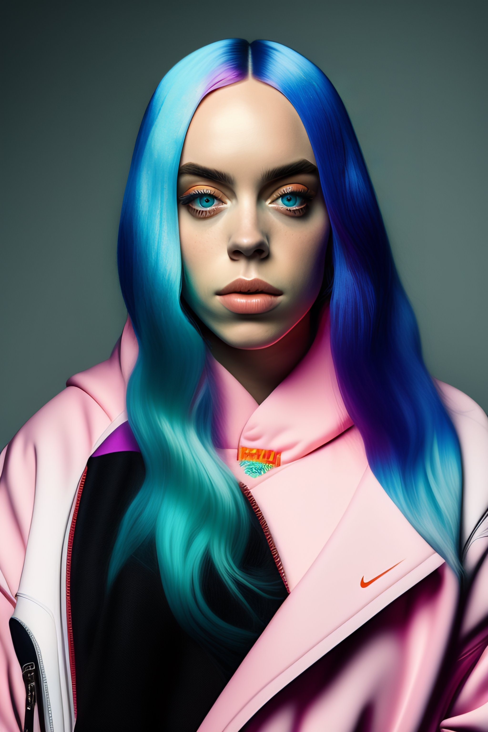 Lexica - Studio portrait of Billie Eilish