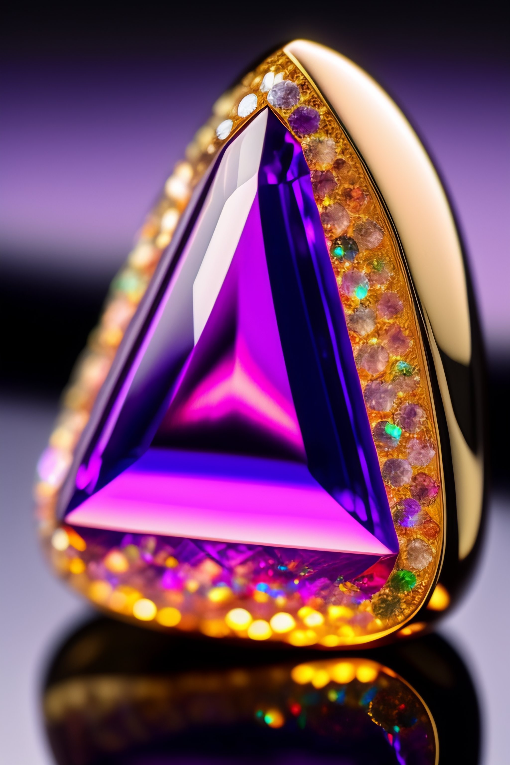 Lexica - A brilliant with colored reflections and interspersed with ...