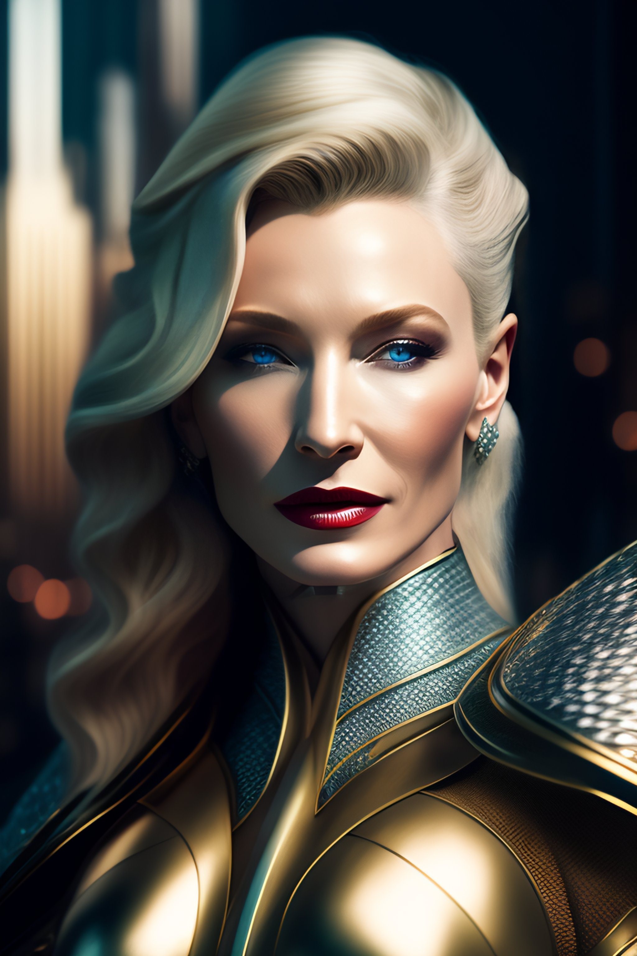 Lexica - Ultra-sharp photography of Cate Blanchett as Galadriel by J.R ...